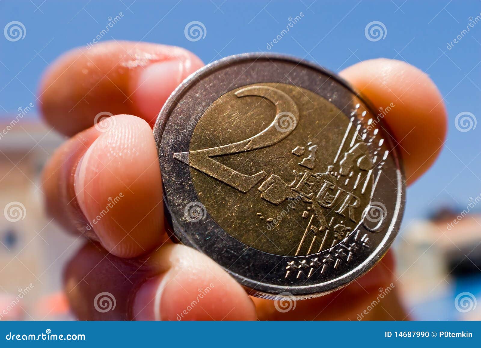 EuroCoin stock photo. Image of grip, money, payment, coin - 14687990
