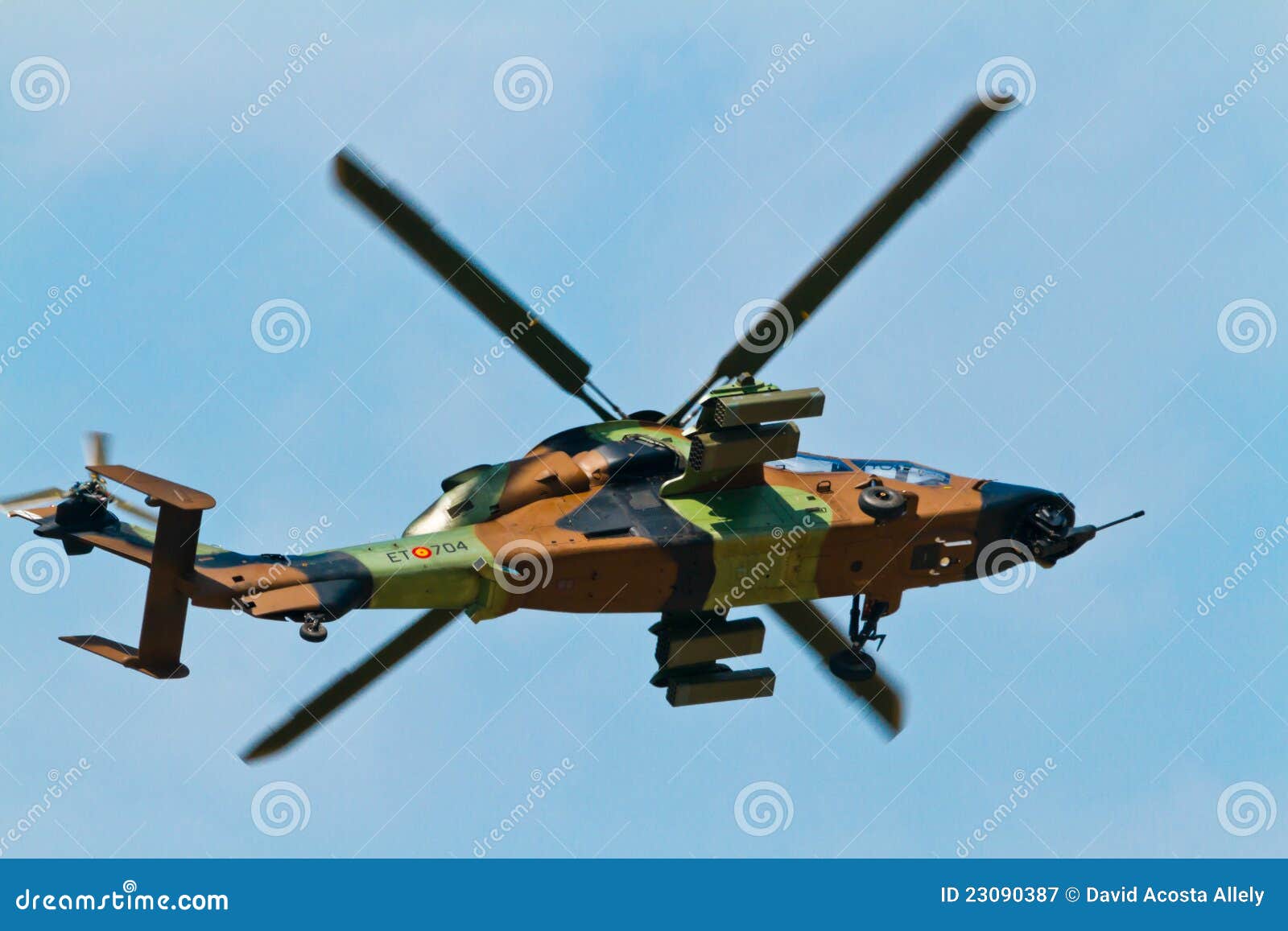 Eurocopter EC-665 Tiger editorial photography. Image of interceptor ...