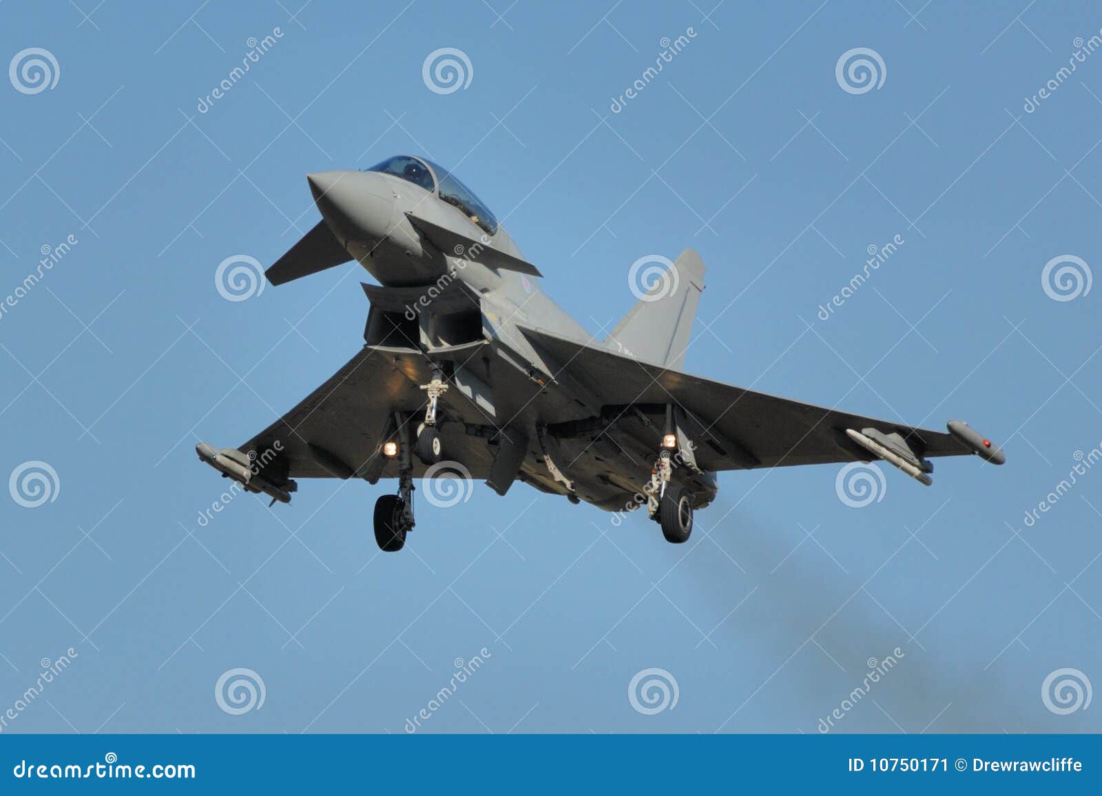 Eurofighter typhoon stock image. Image of euro, modern - 10750171