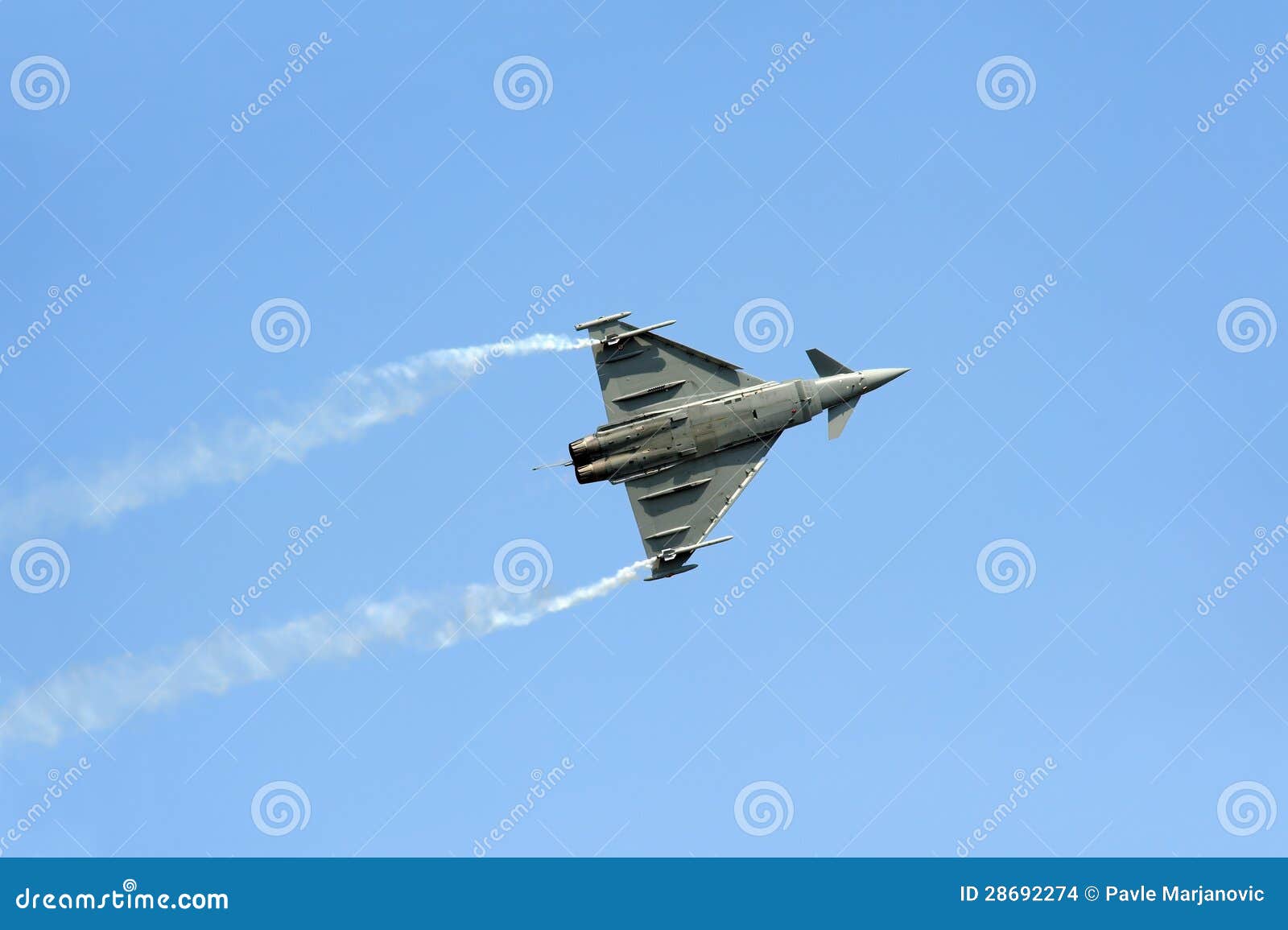 Eurofighter Typhoon Fighter Plane Editorial Stock Image - Image of ...