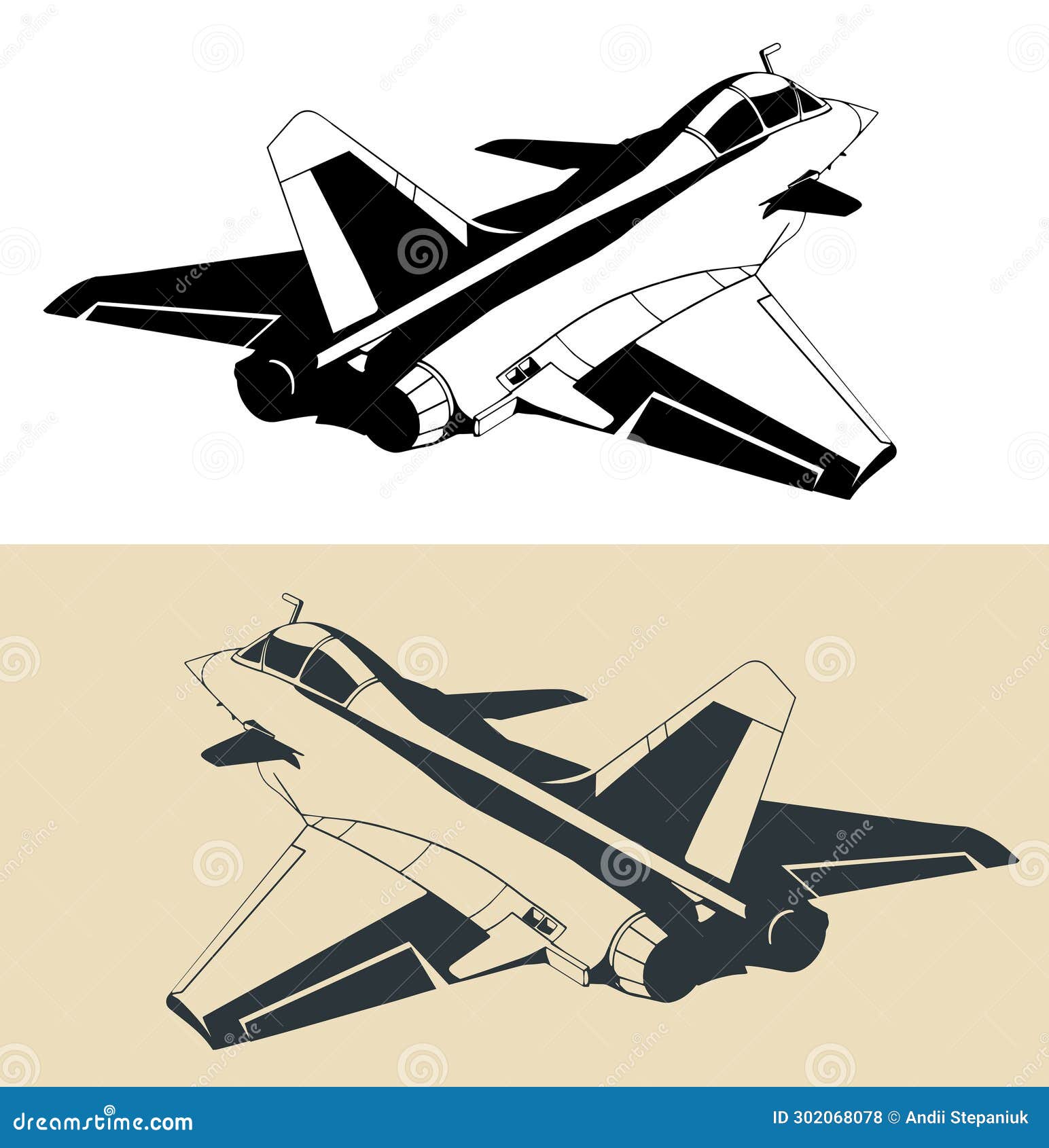Eurofighter Typhoon Illustrations Stock Vector - Illustration of ...