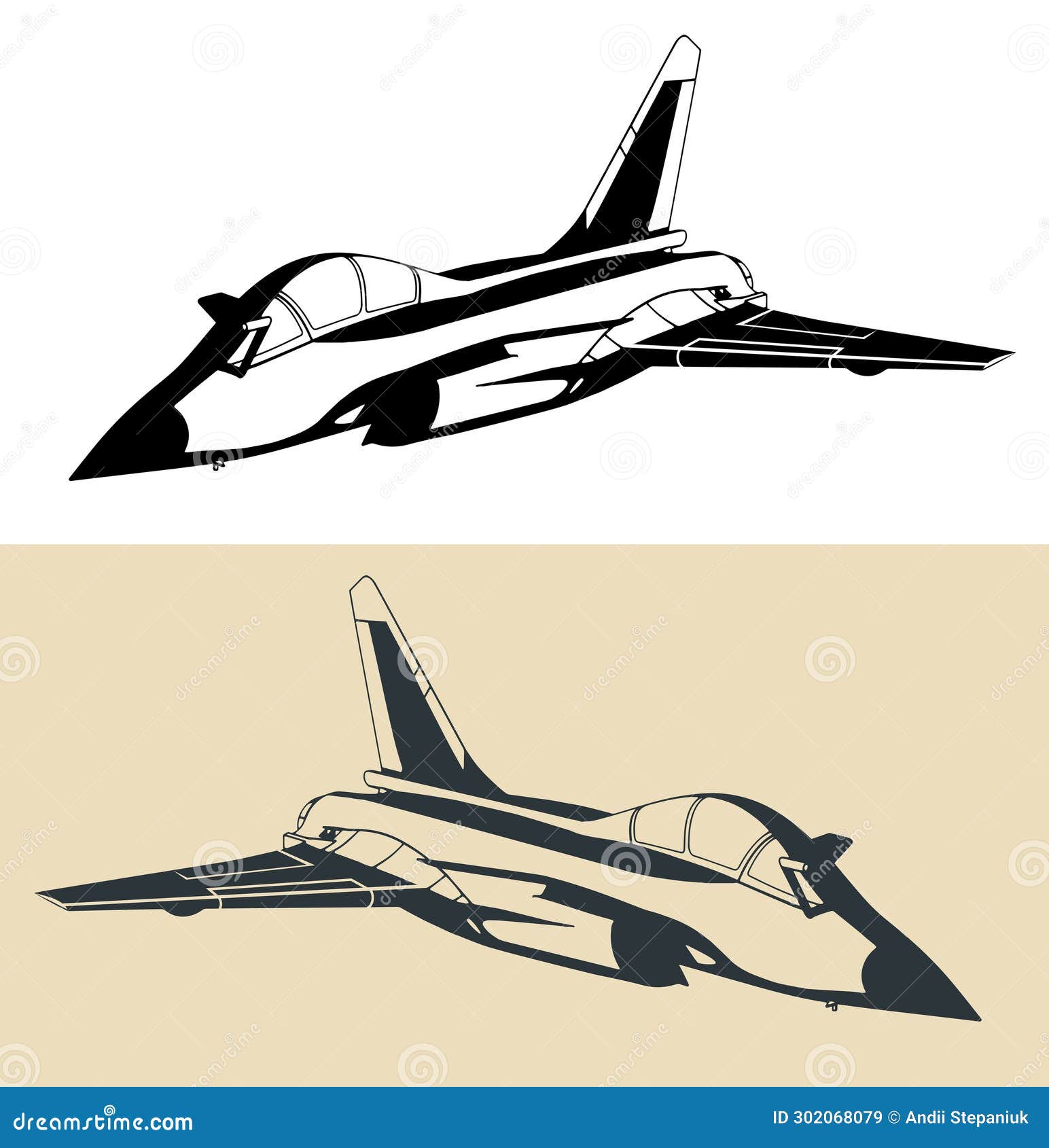 Eurofighter Typhoon stock vector. Illustration of multirole - 302068079