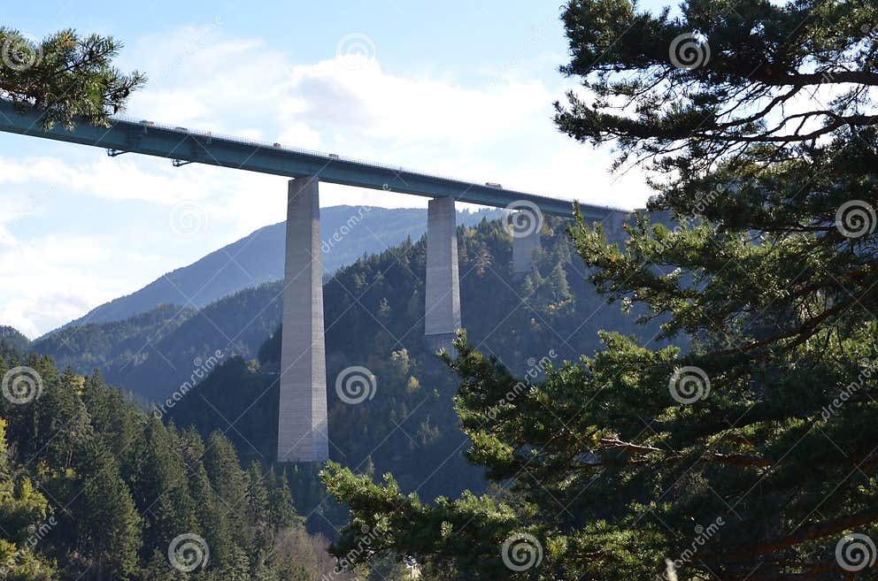 Europa Bridge in Austria stock image. Image of curve - 55346111
