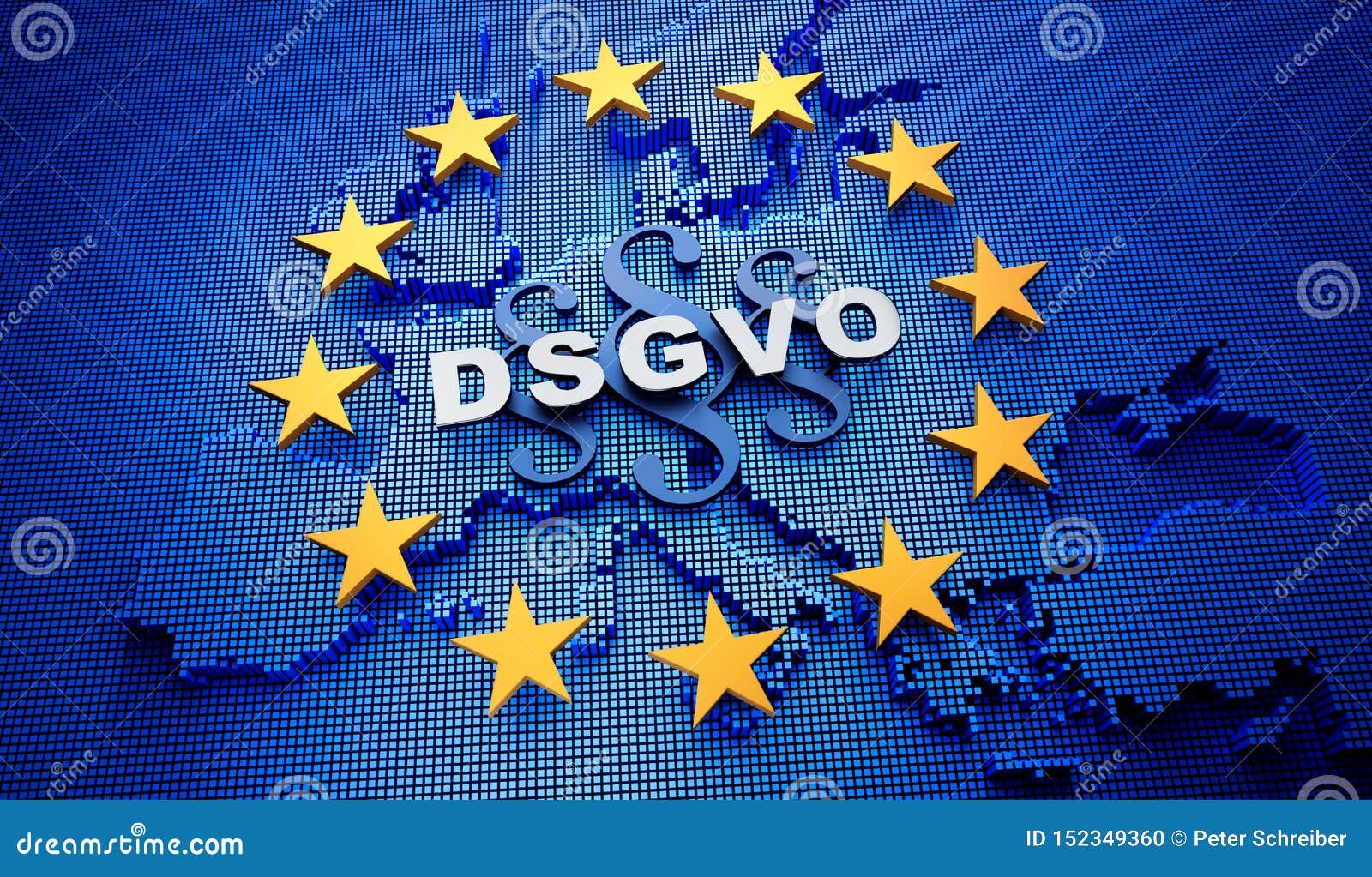 Europa DSGVO Blue Backdrop - 3D Illustration Stock Illustration ... Europa DSGVO Blue Backdrop - 3D Illustration Stock Illustration ...