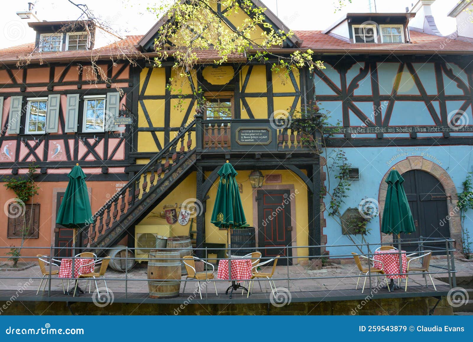 Europa Park, Rust, Germany, April 20. 2022 - Buildings and Facades in ...