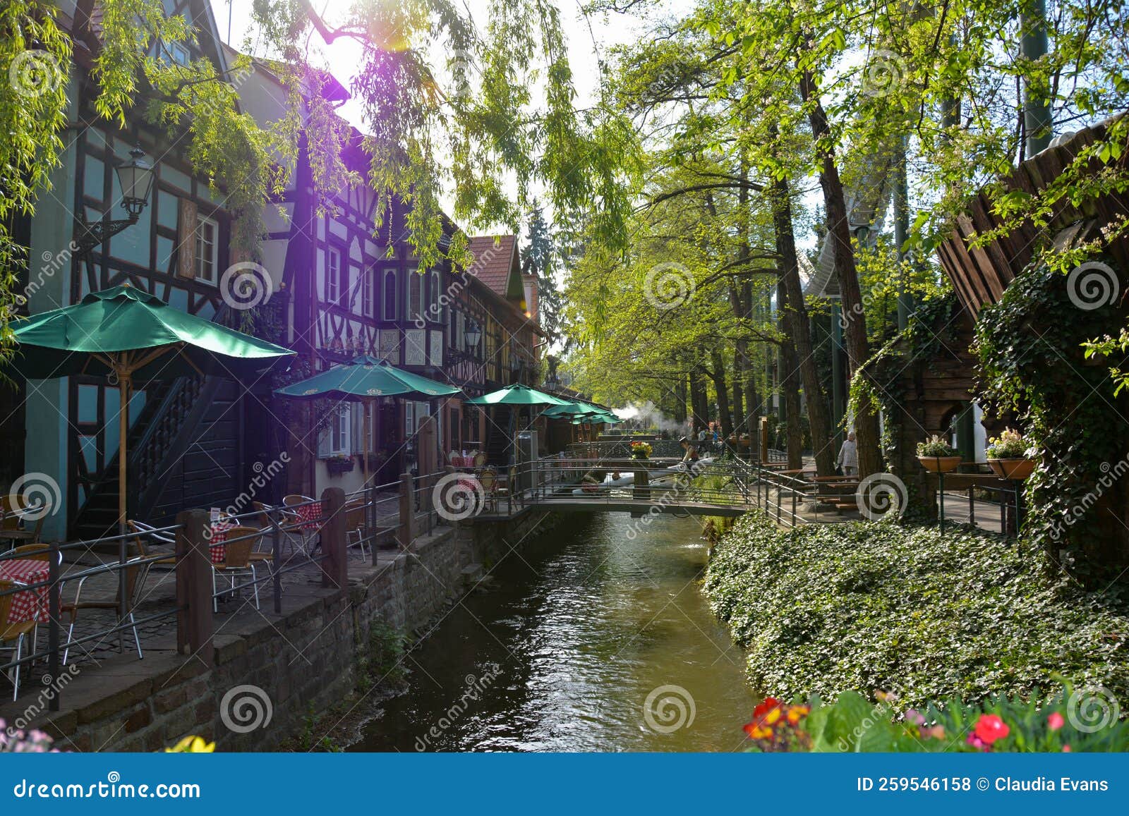 Europa Park, Rust, Germany, April 20. 2022 - Buildings and Facades in ...