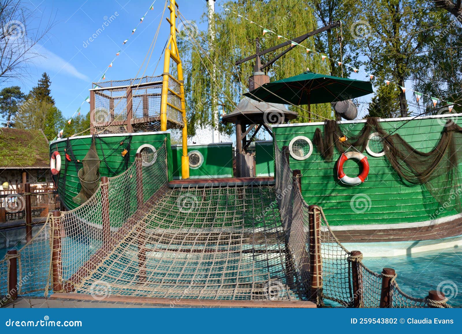 Europa Park, Rust, Germany, April 20th 2022 - Ride Attractions in the ...