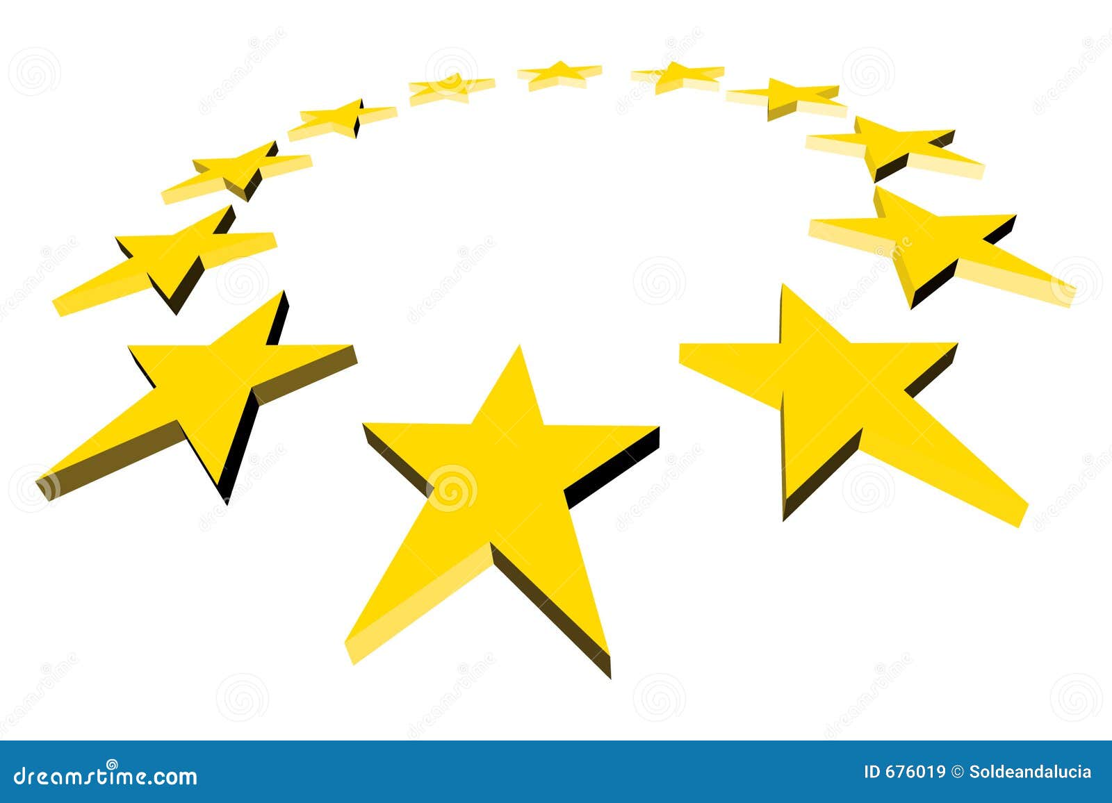 Europa stars stock illustration. Illustration of confederation - 676019