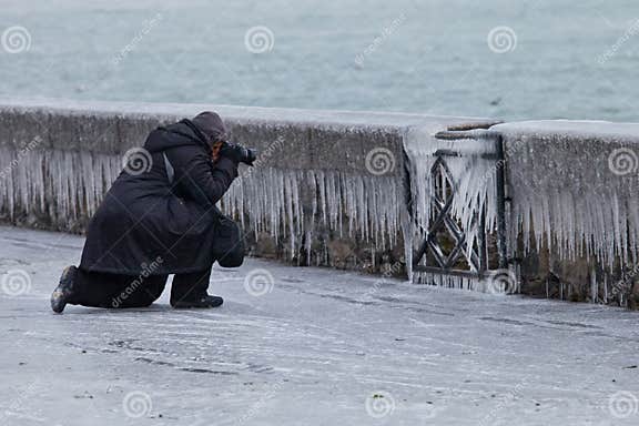 Europe 2012 Cold Snap editorial photo. Image of climate - 23211856