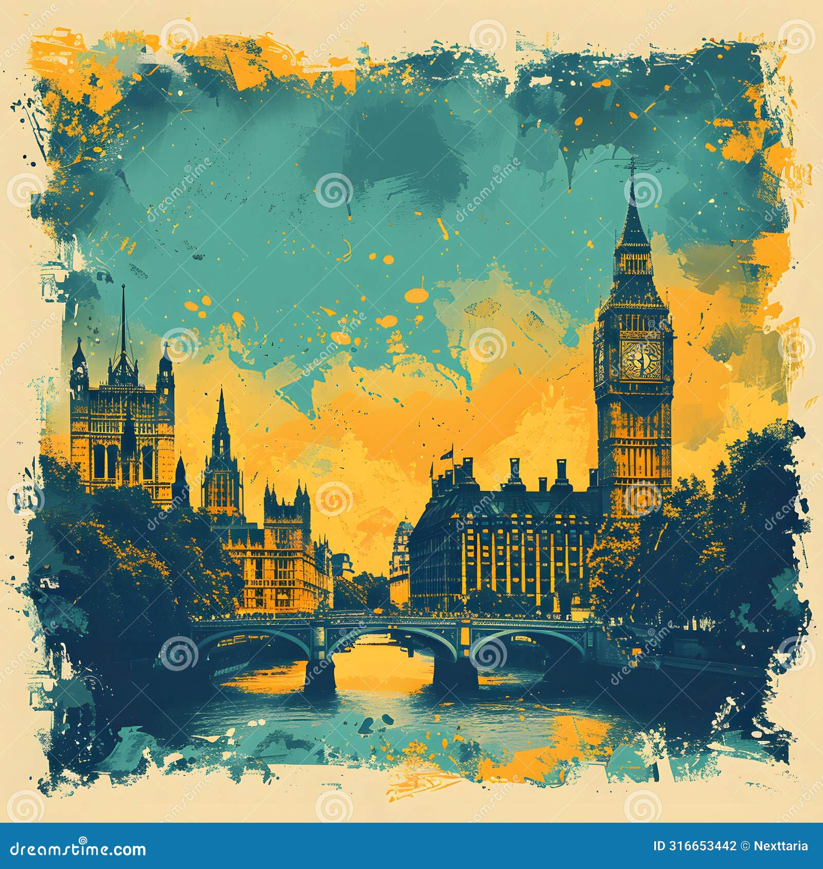 Europe As a Digital Canvas - a Blend of History and Technology Stock ...