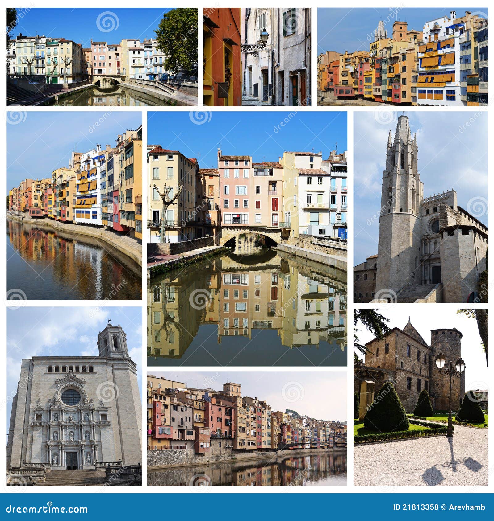 Europe Places Collage