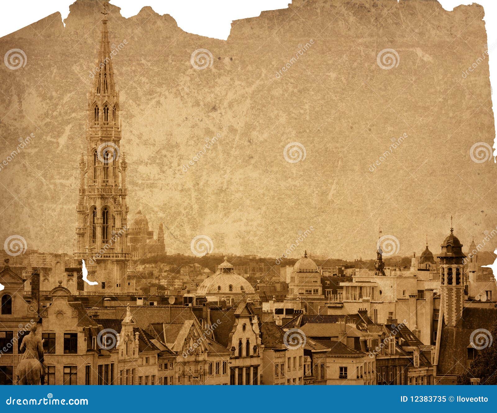 Europe Cityscape - Landmark of Brussels Stock Image - Image of brussels ...