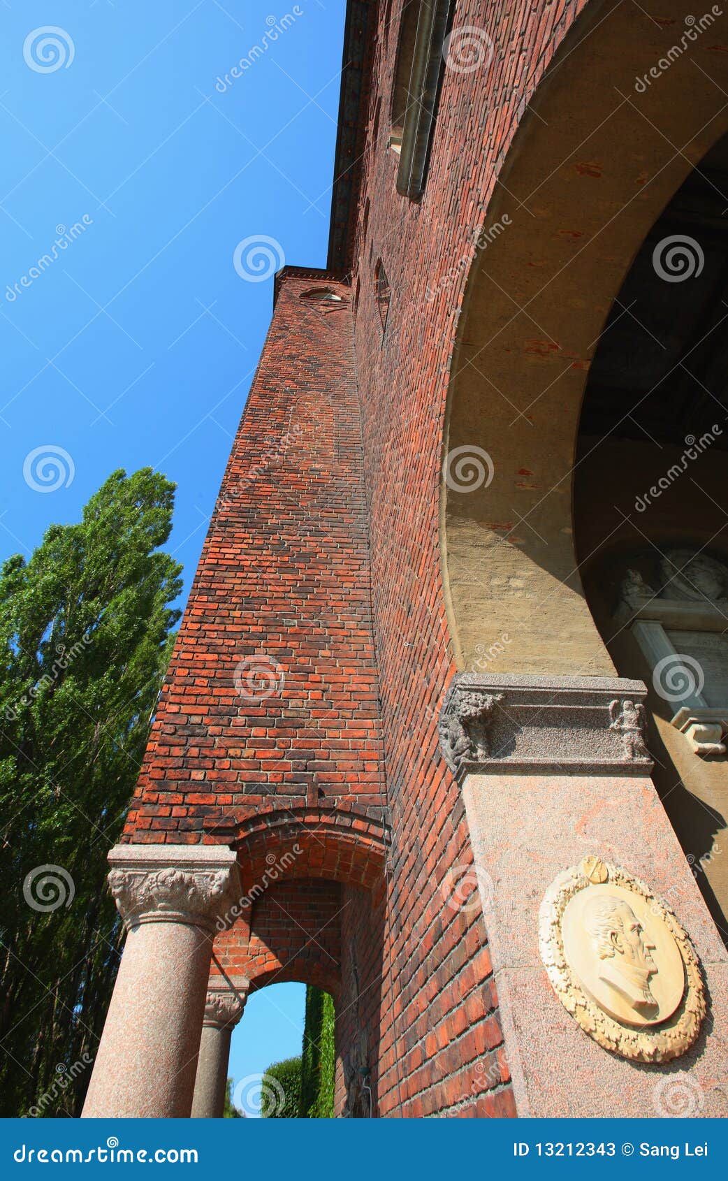 Europe classic building stock image. Image of large, post - 13212343