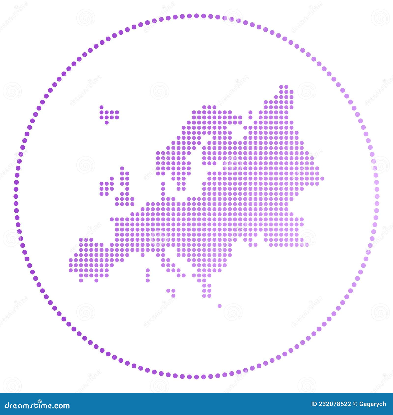 Europe digital badge. stock vector. Illustration of infographic - 232078522