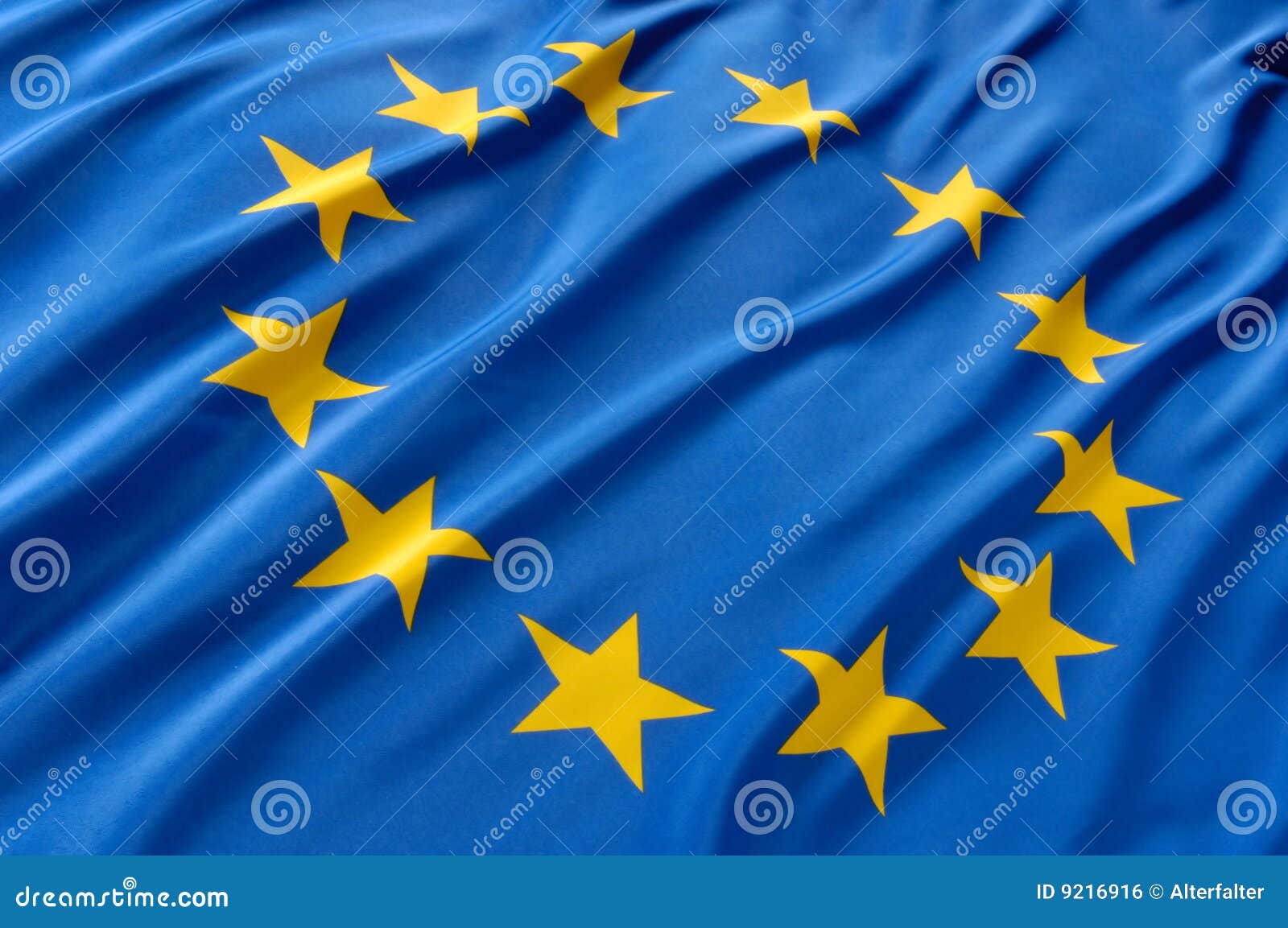 Europe flag stock photo. Image of flag, together, yellow - 9216916