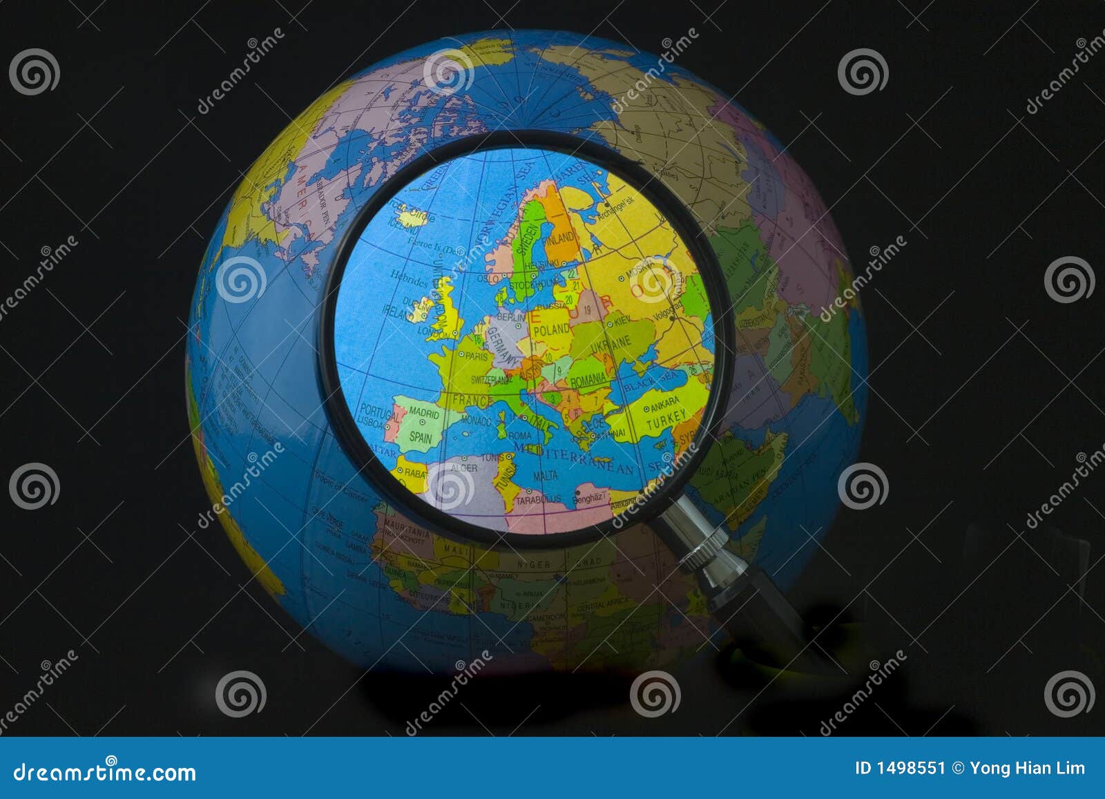 Europe in focus stock image. Image of greece, glass, place - 1498551