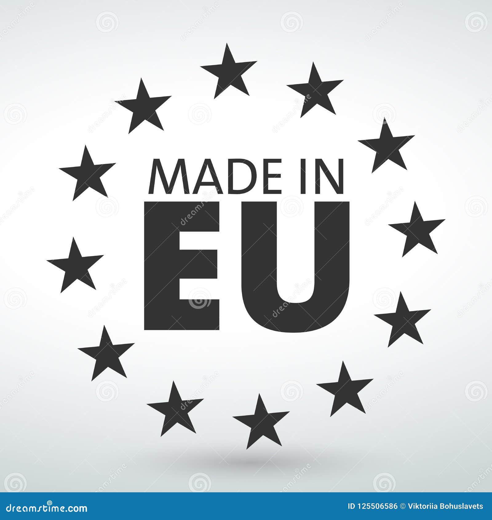 Europe Icon Sign Isolated on a White Backround Stock Illustration ...