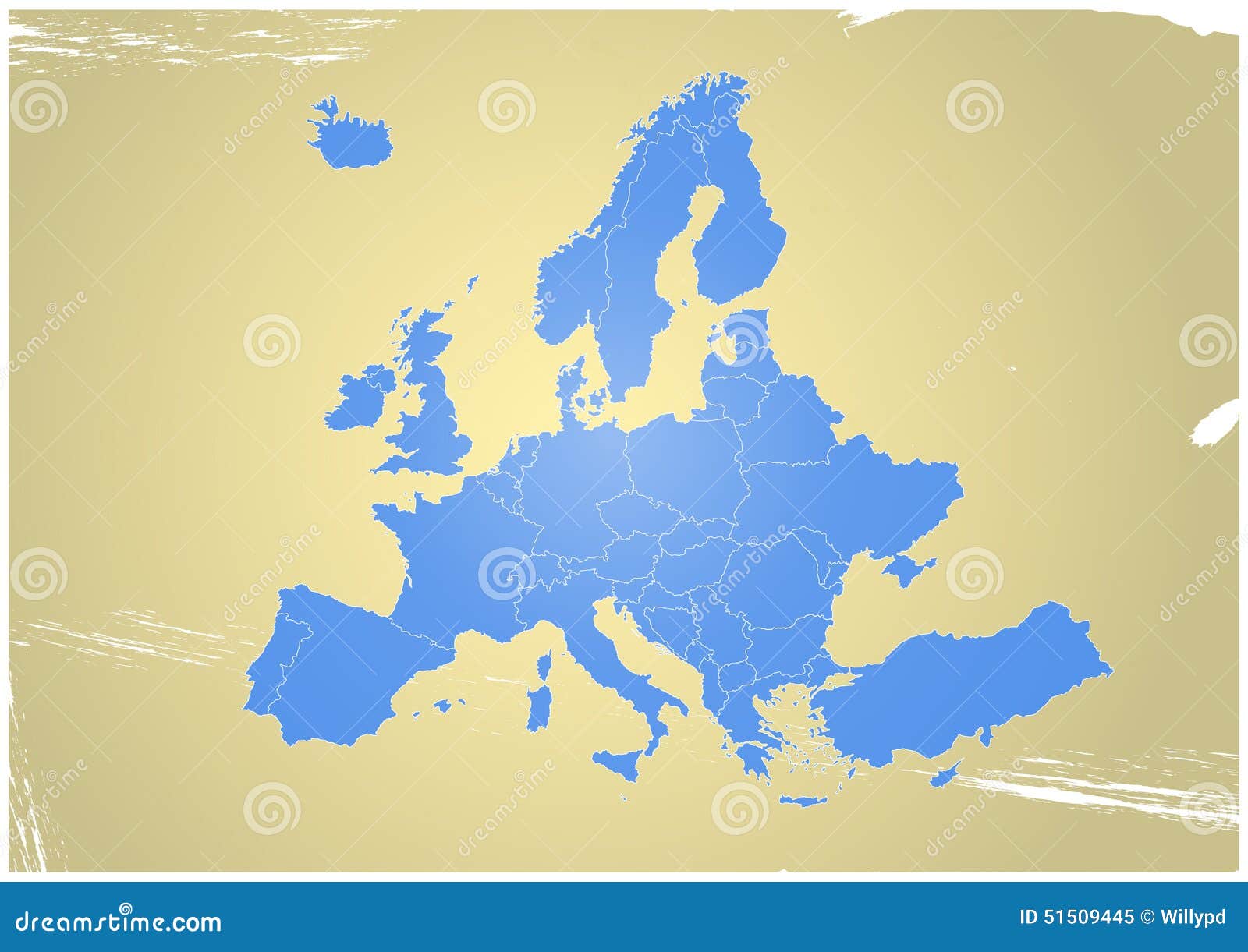 Eurozone Chart Vector Illustration | CartoonDealer.com #36264306