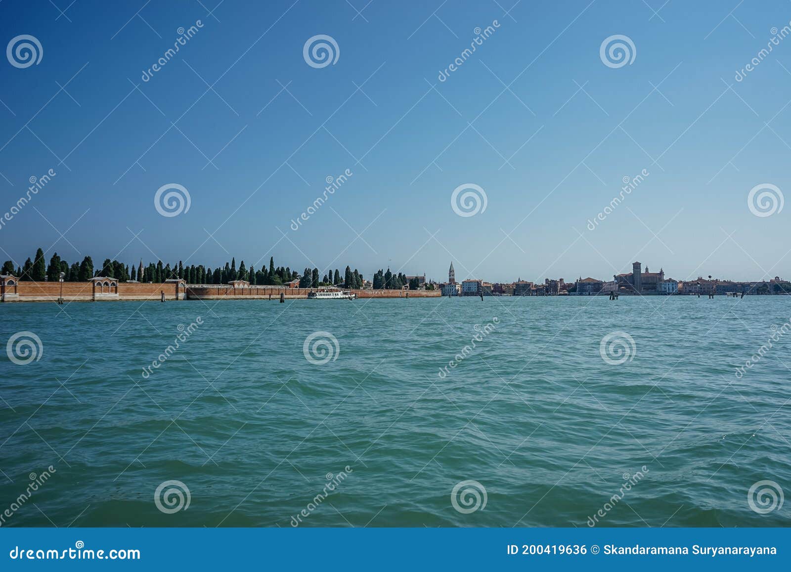 Italy, Venice, a Large Body of Water Stock Photo - Image of blue ...