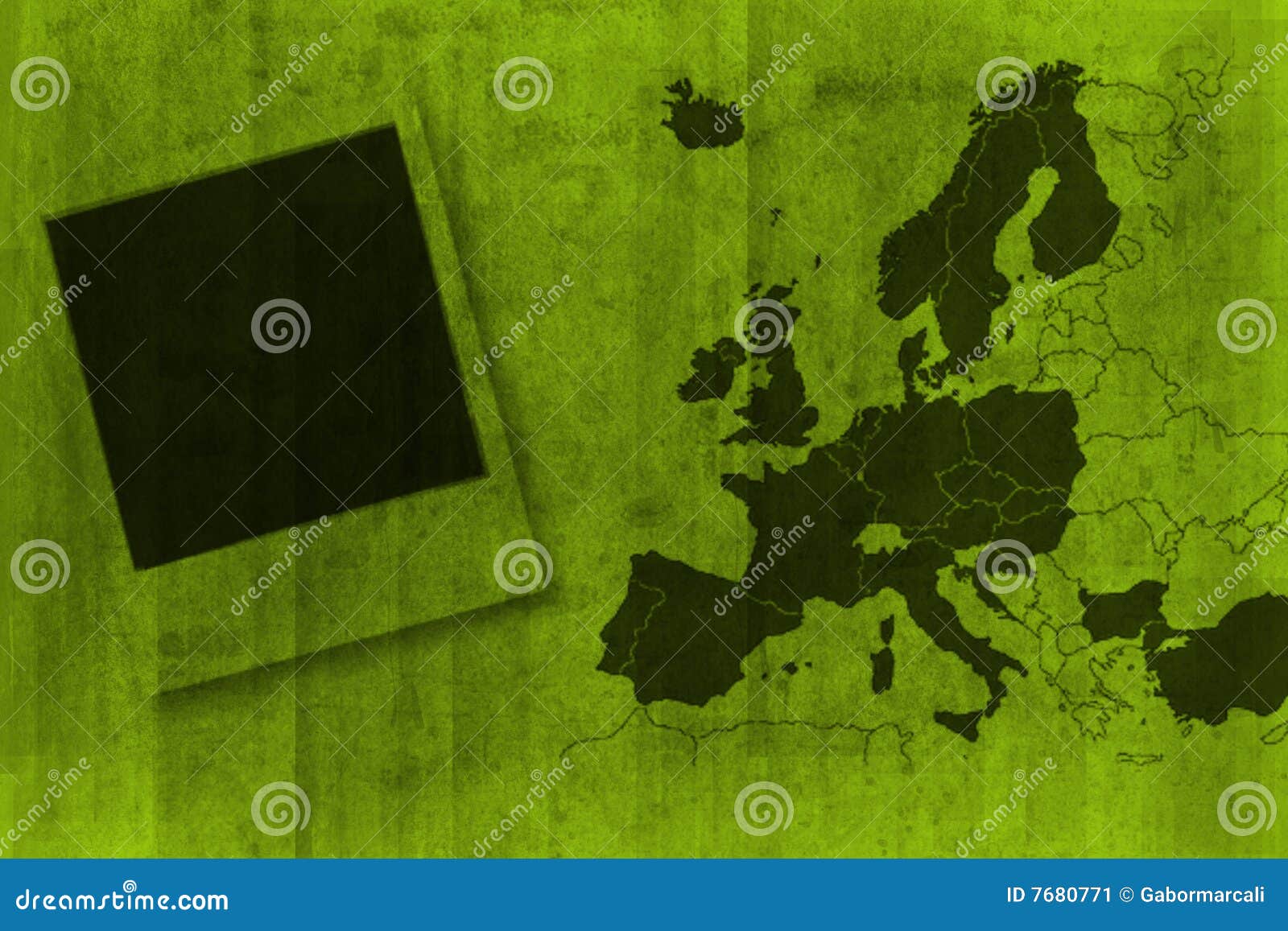 Europe - map - background stock illustration. Illustration of ...
