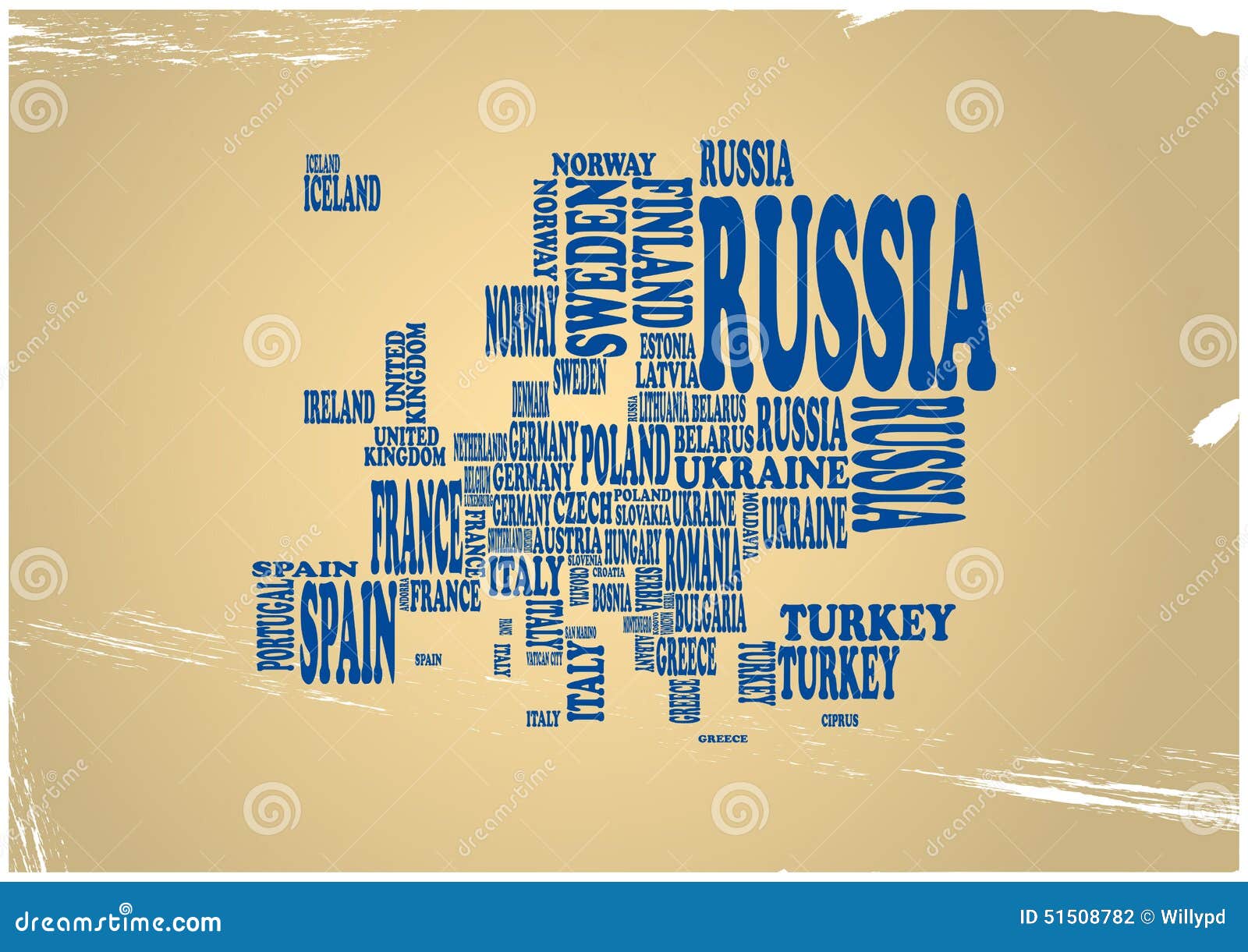 Europe text stock vector. Illustration of romania, russia - 51508782