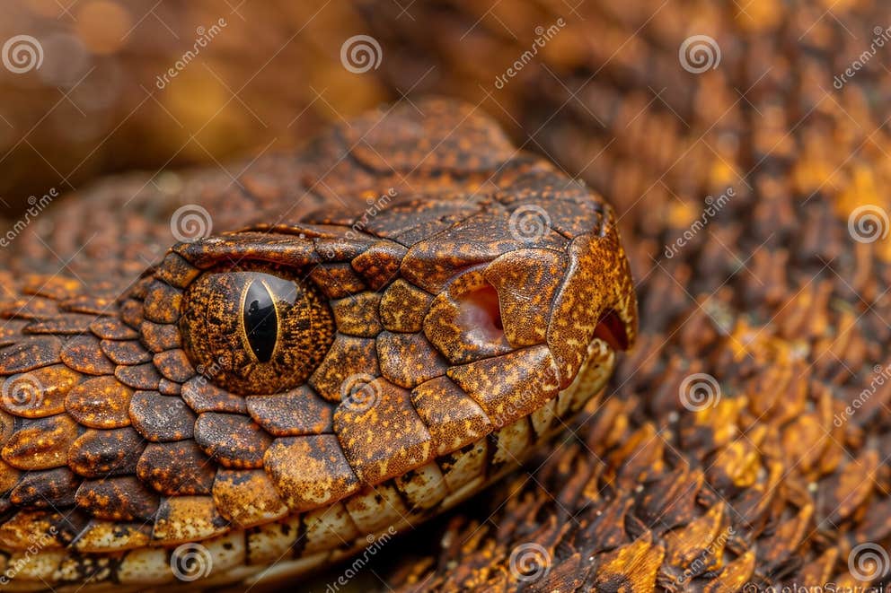European Adder Characterized by Its Distinctive Zigzag Patterns Rests ...