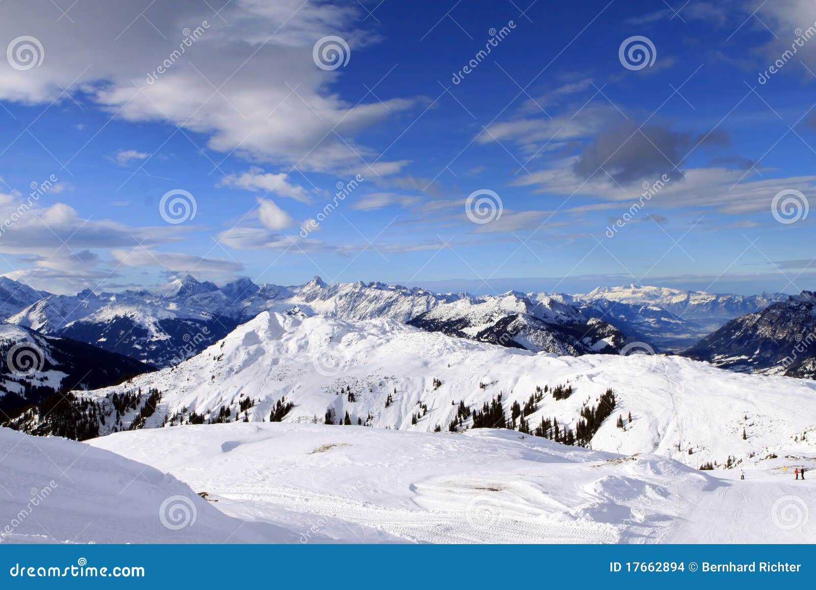 European Alps stock photo. Image of snow, downhill, european - 17662894