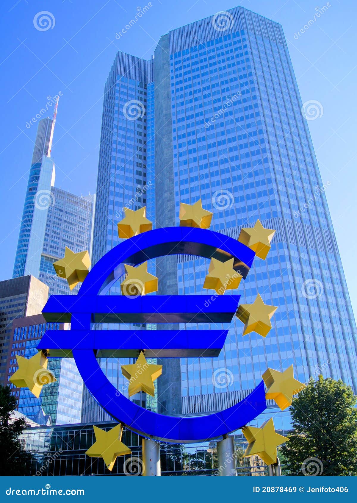 European Central Bank stock image. Image of financial - 20878469