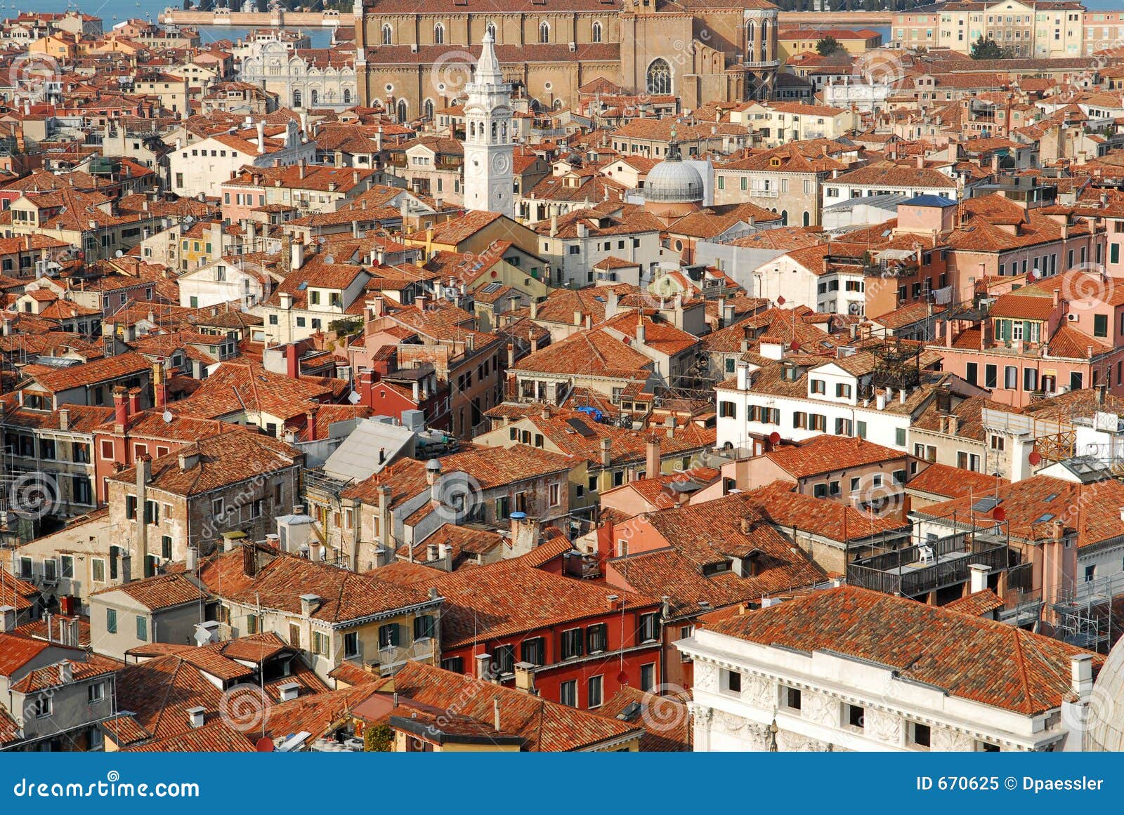 European city rooftops stock image. Image of crowded, historic - 670625