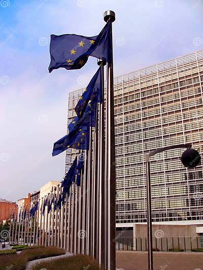 European Commission 1 editorial stock photo. Image of brussels - 1293978