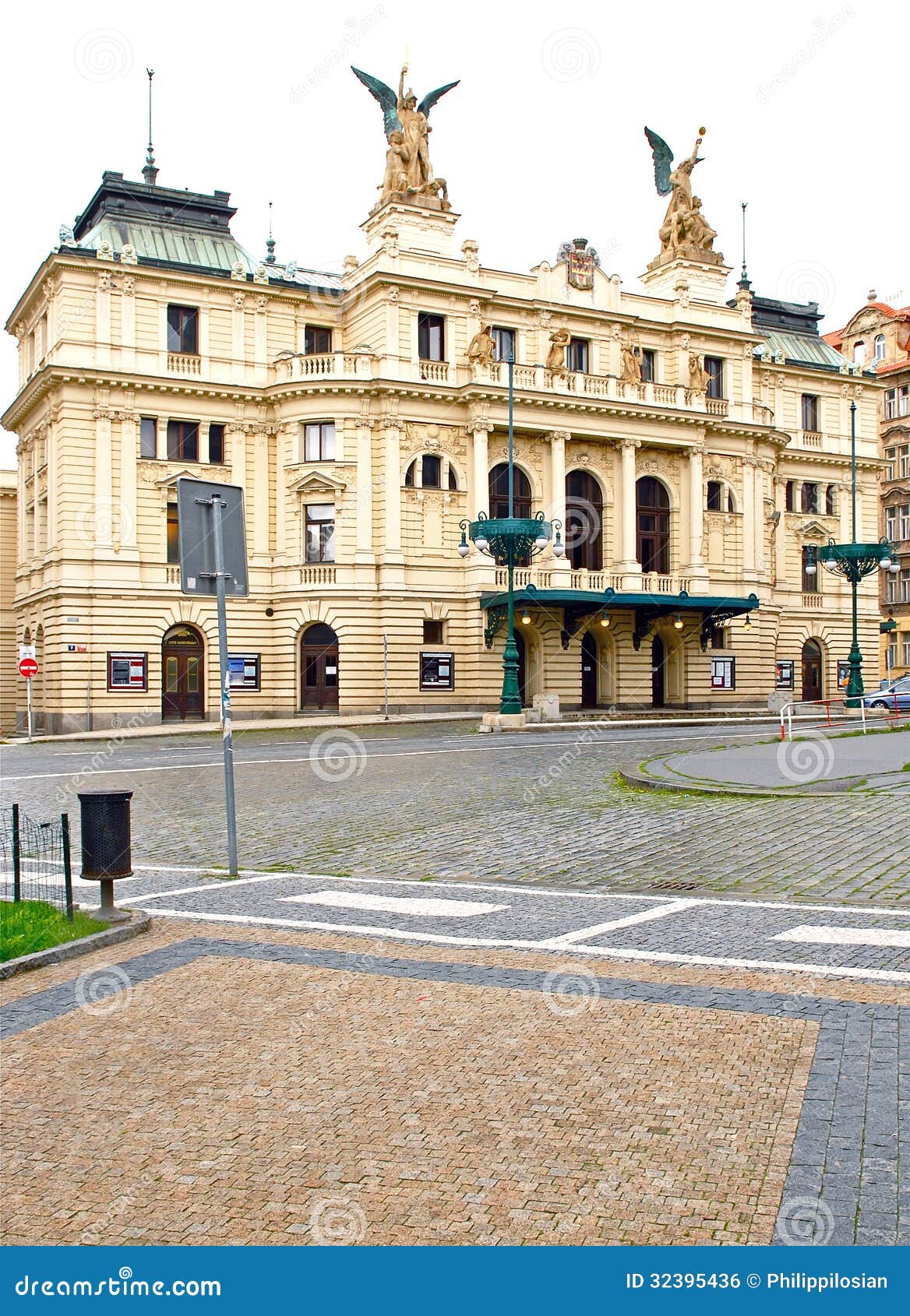 European Concert Hall stock photo. Image of city, scenic - 32395436