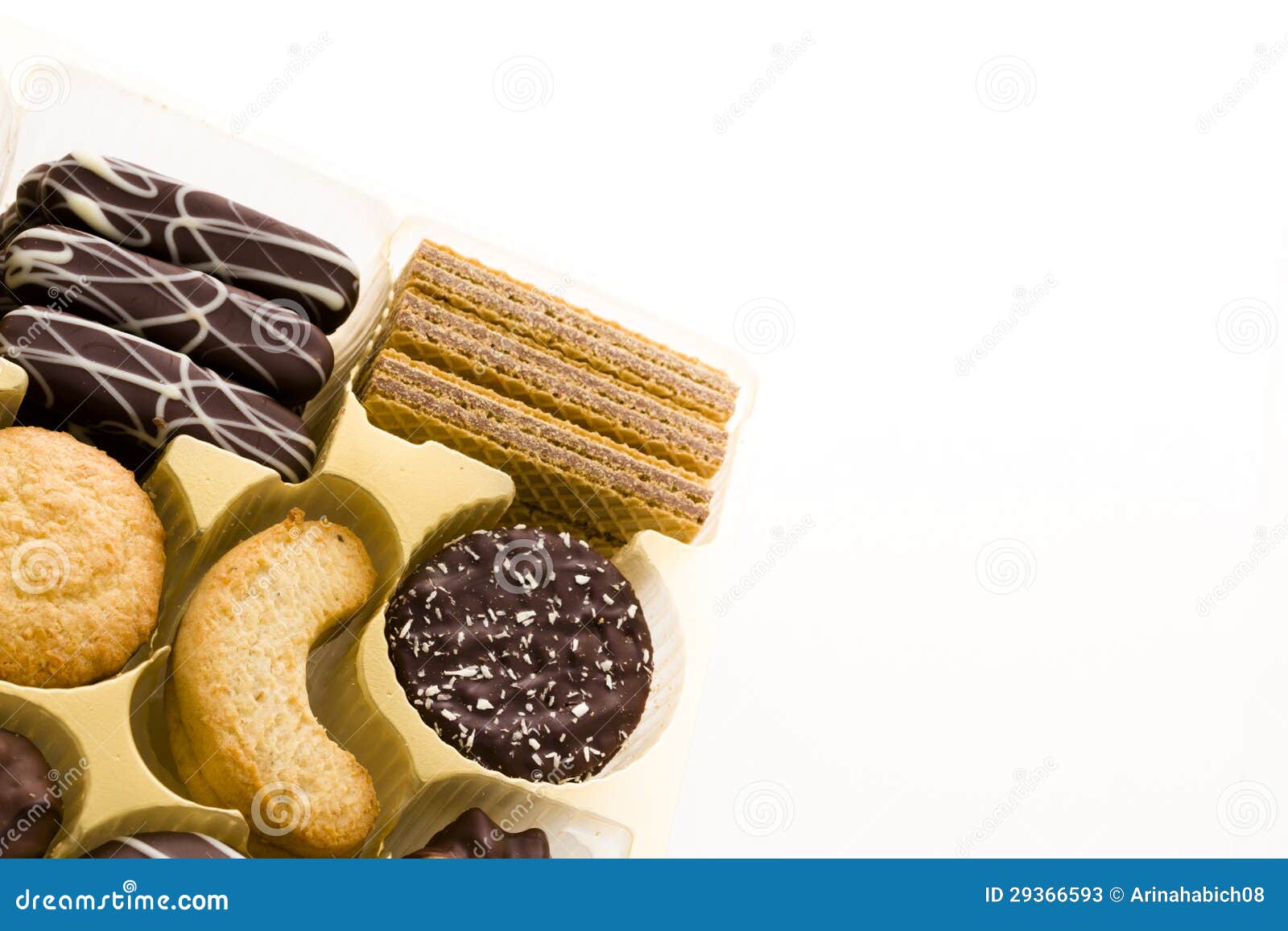 European cookies stock image. Image of wafer, sweet, cookies - 29366593