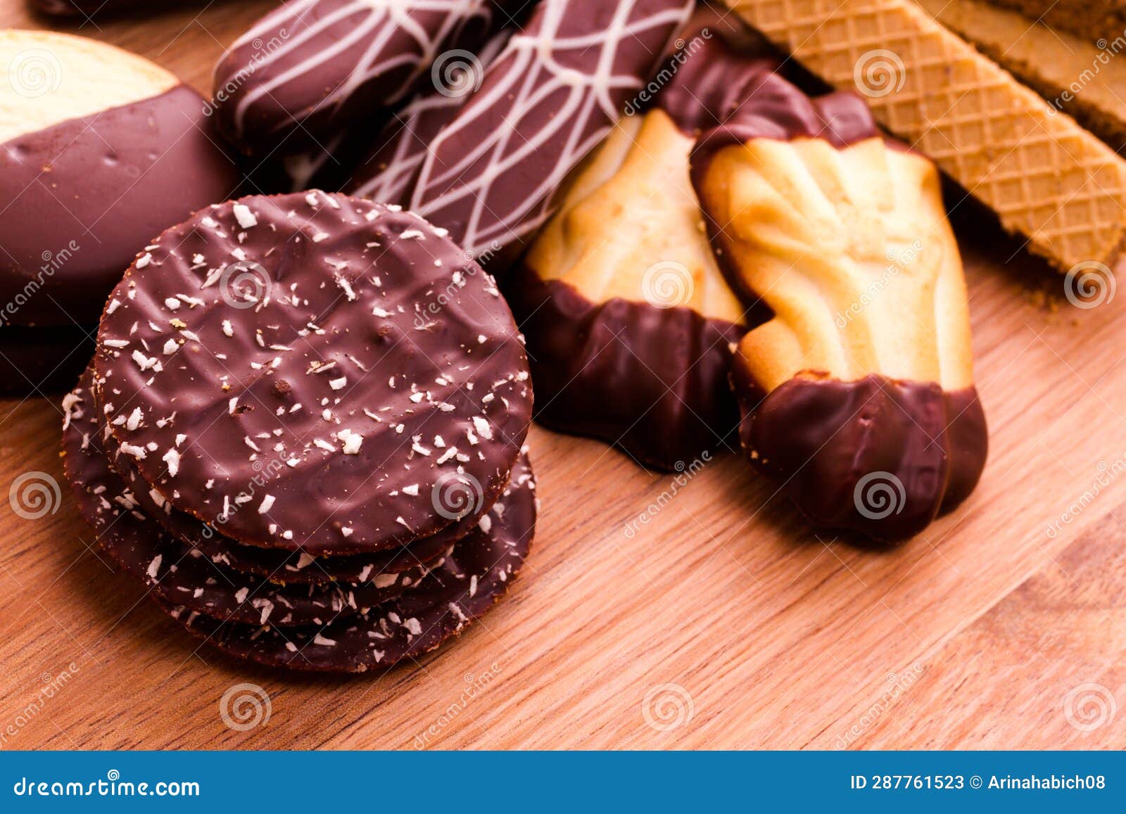European cookies stock image. Image of gourmet, belgian - 287761523