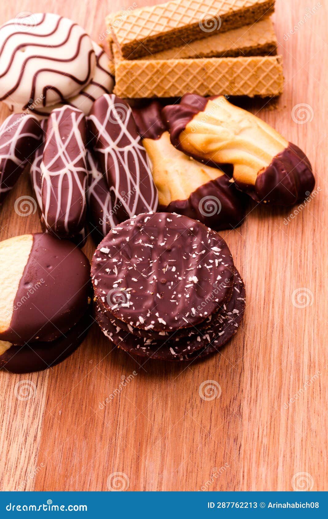 European cookies stock image. Image of pastry, supermarket - 287762213