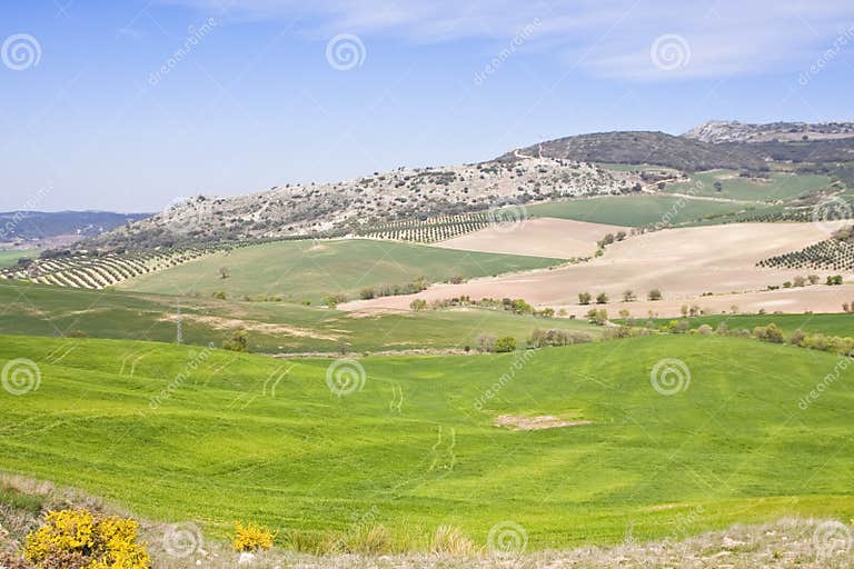 European countryside stock image. Image of cloudscape - 4860603