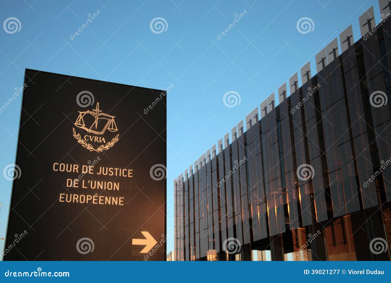Court Of Justice Of The European Union Building At Kirchberg ... Court Of Justice Of The European Union Building At Kirchberg ...