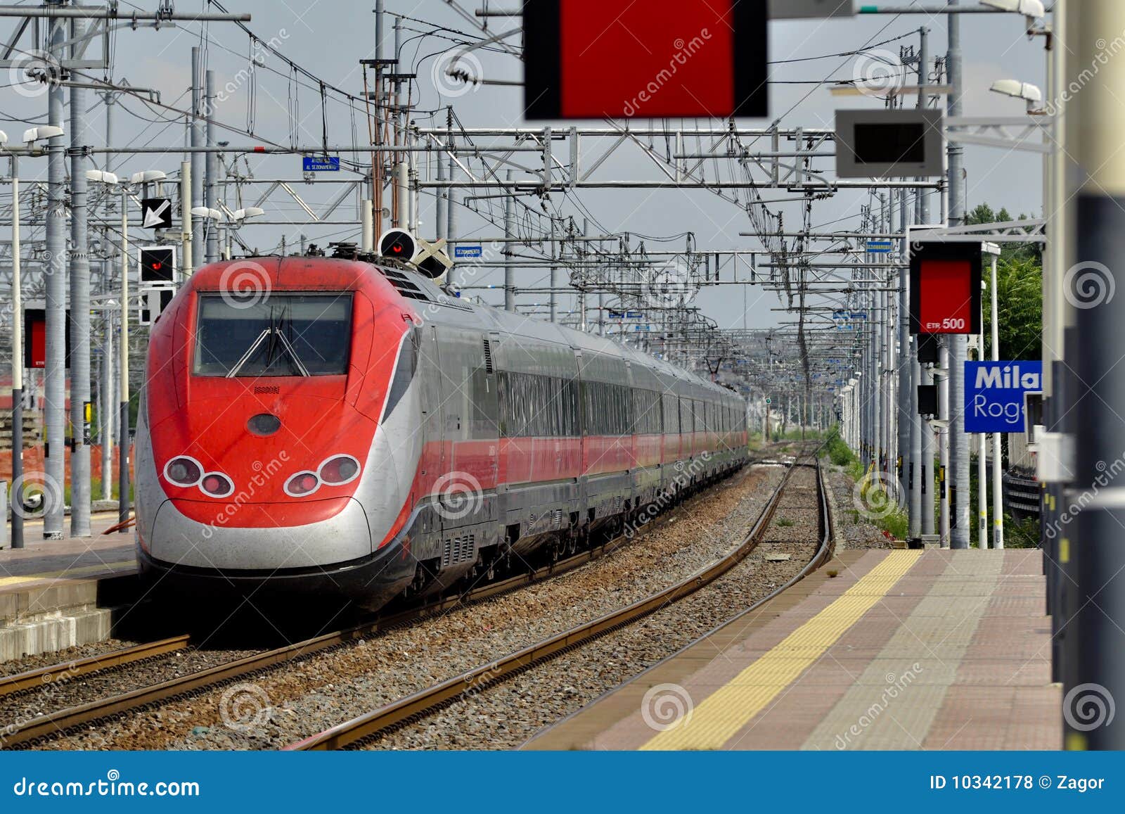 European fast train stock photo. Image of locomotive - 10342178