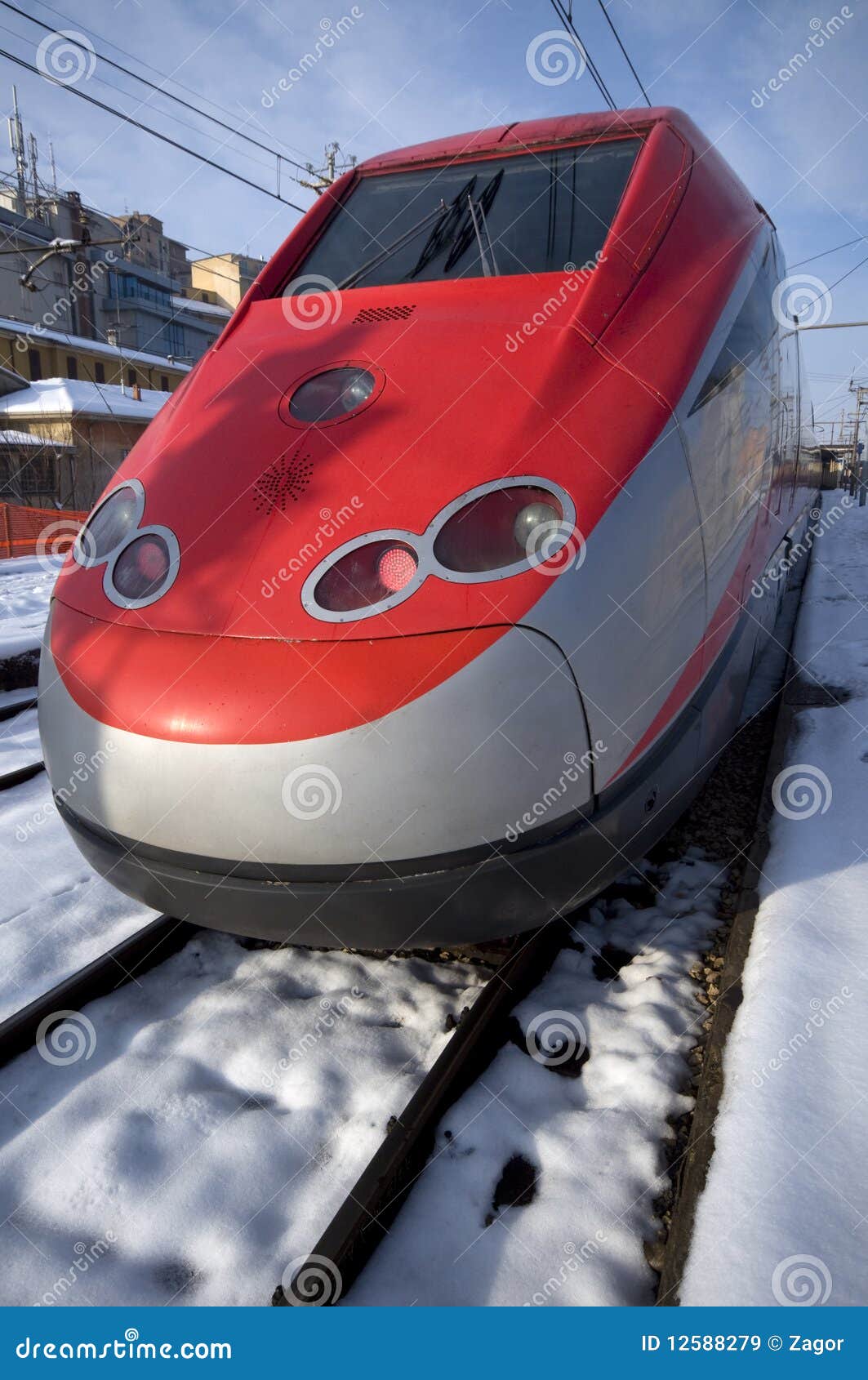 European fast train stock image. Image of transport, people - 12588279