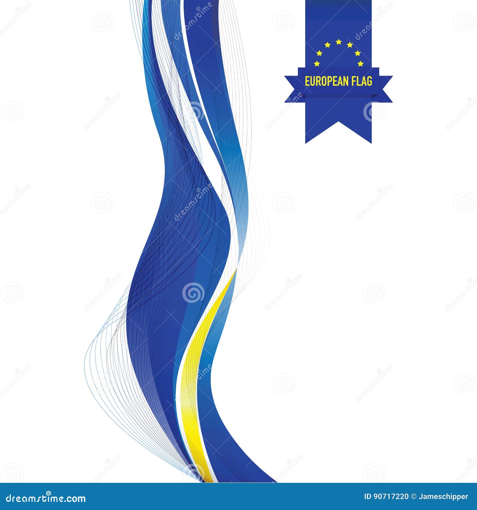 European flag background stock vector. Illustration of economy - 90717220