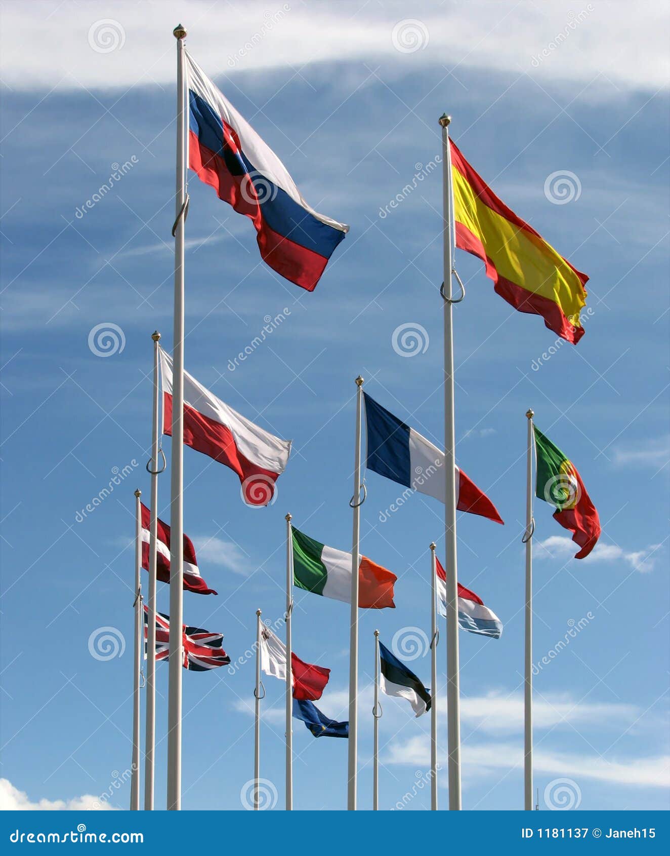 European flags stock image. Image of unity, symbols, travel - 1181137