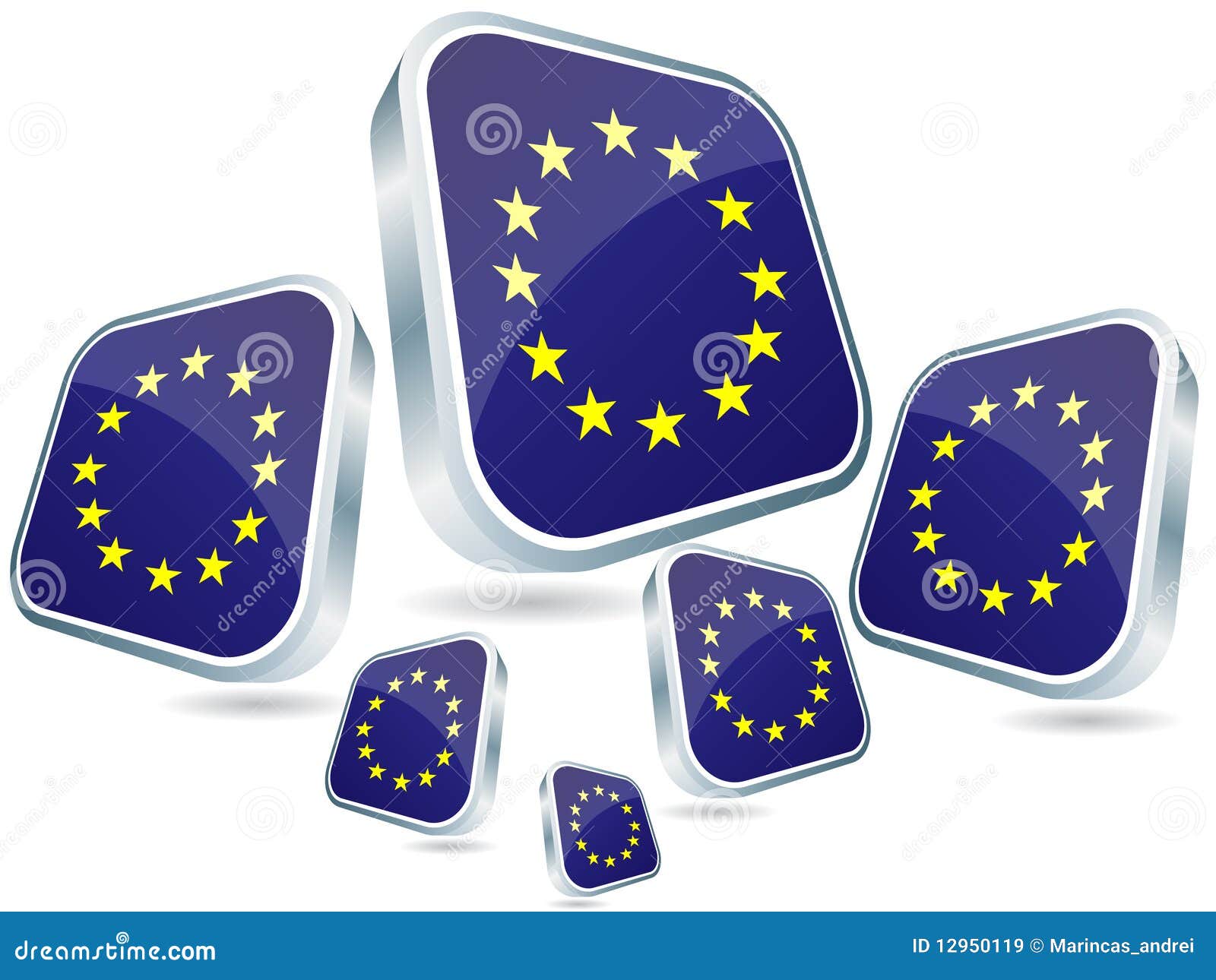 European flags poster stock vector. Illustration of flag - 12950119