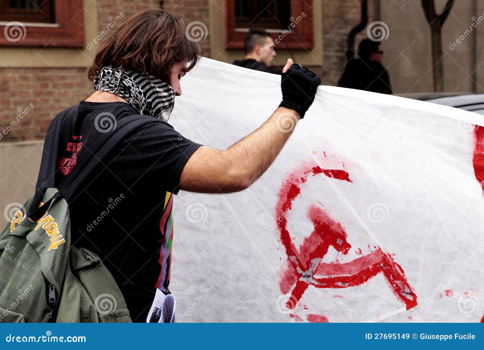 European General Strike editorial stock image. Image of disobedience ...