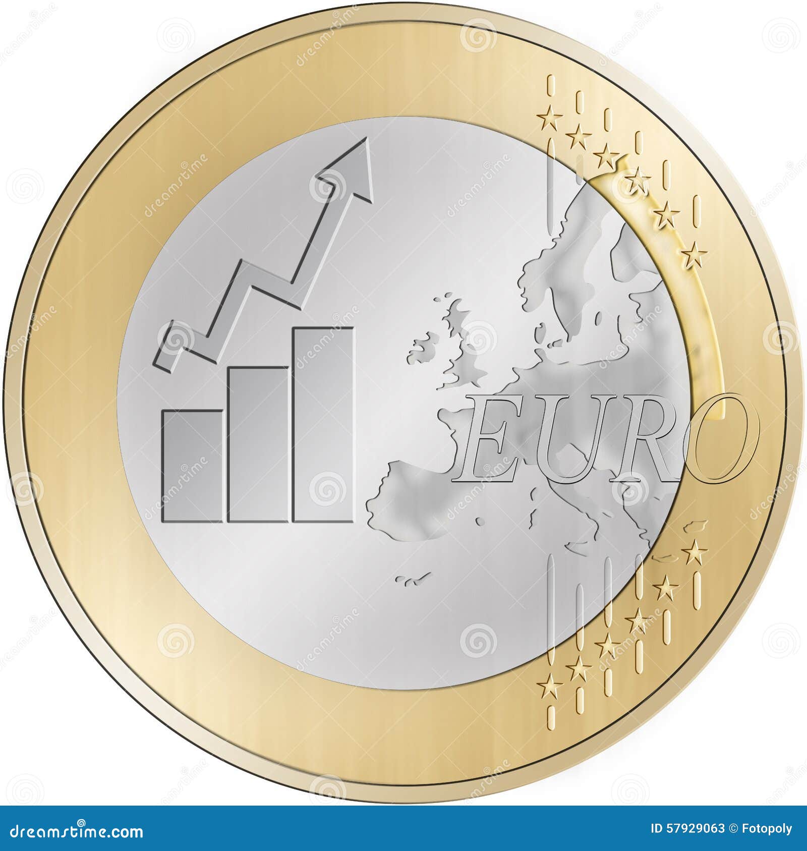 European Growth stock illustration. Illustration of financial - 57929063