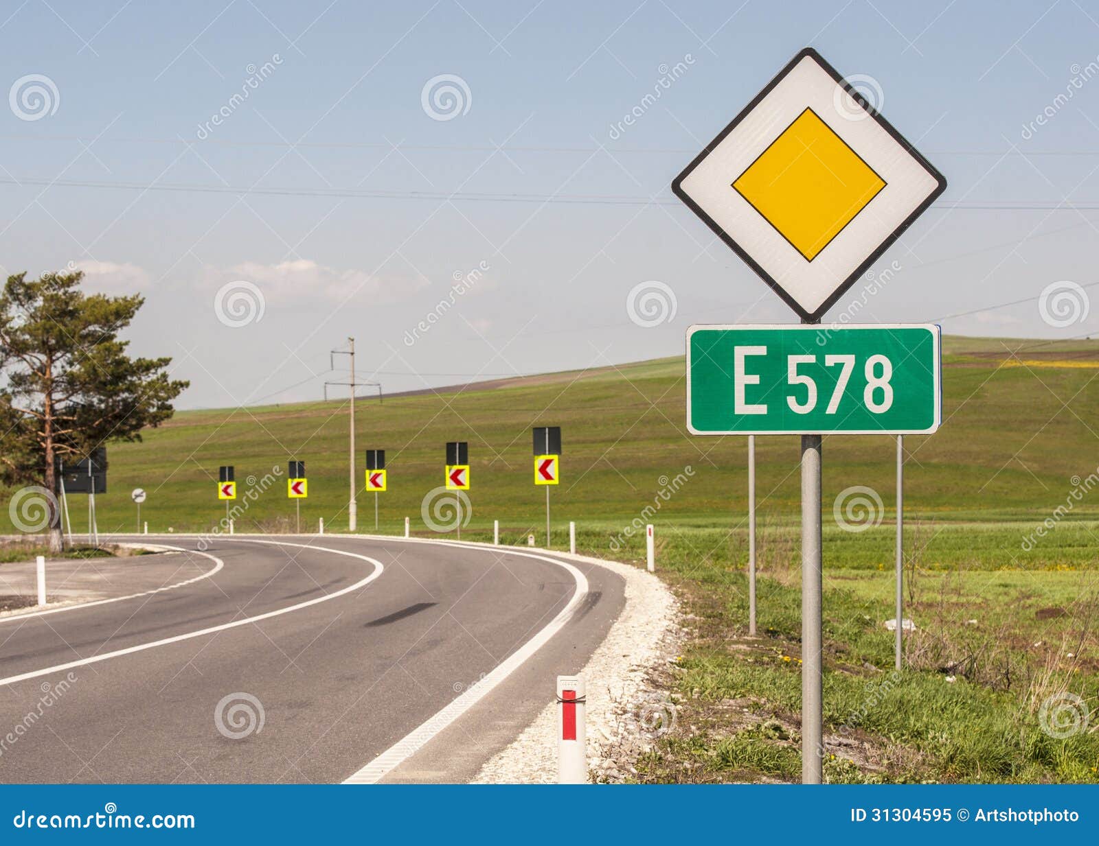 European Highway stock image. Image of adventure, curve - 31304595