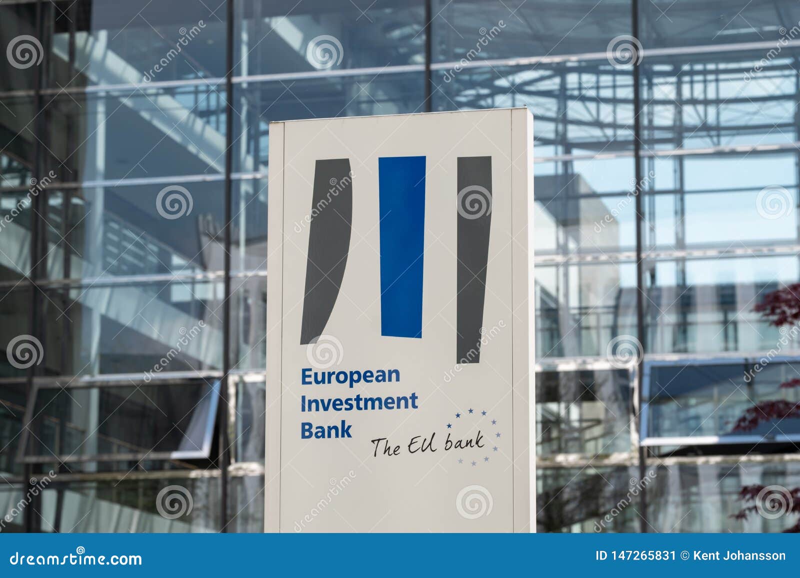 European Investment Bank Sign and Logo - Landscape Editorial Photo ... European Investment Bank Sign and Logo - Landscape Editorial Photo ...