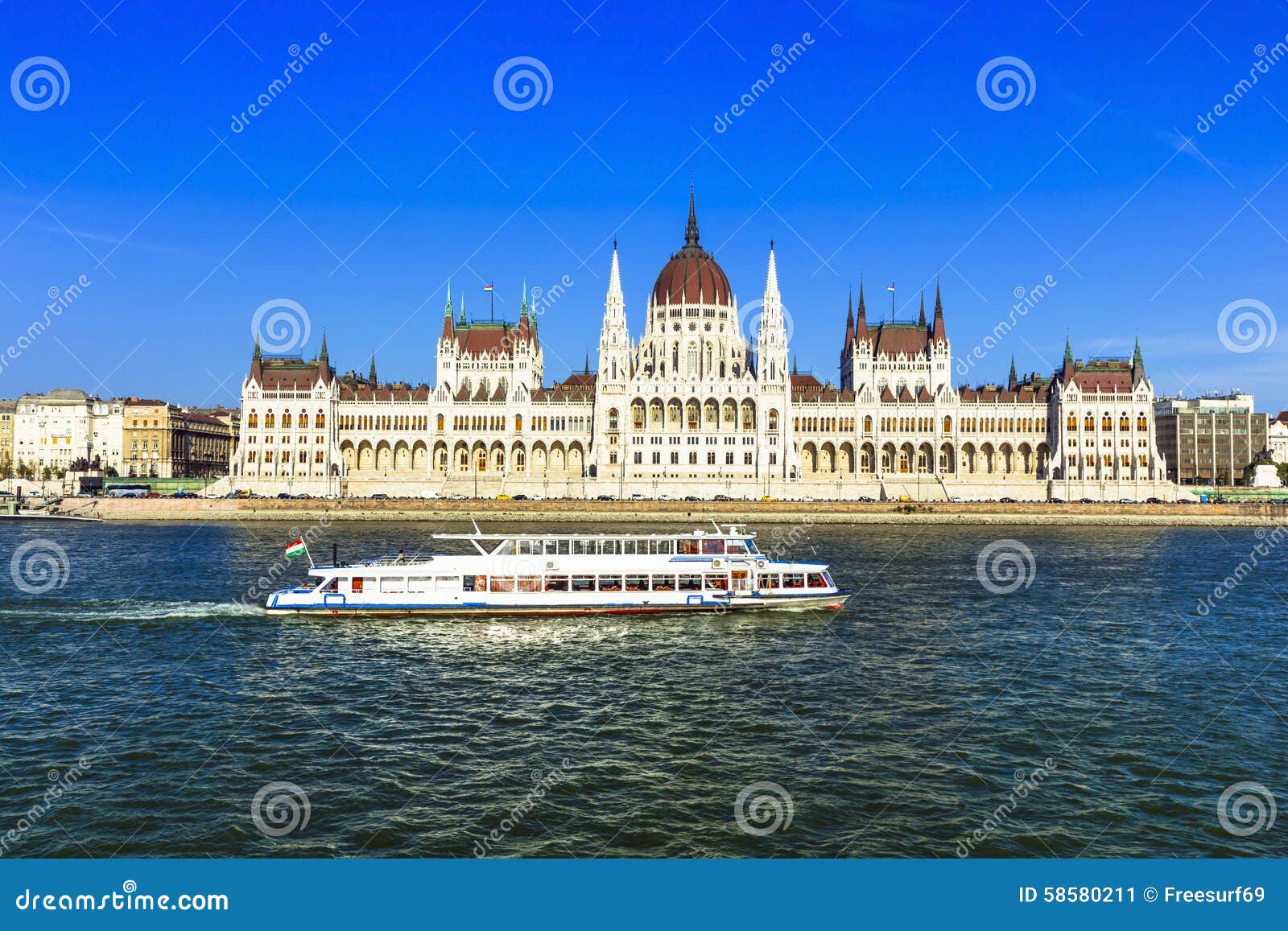 European Landmarks - Budapest Stock Image - Image of attraction ...