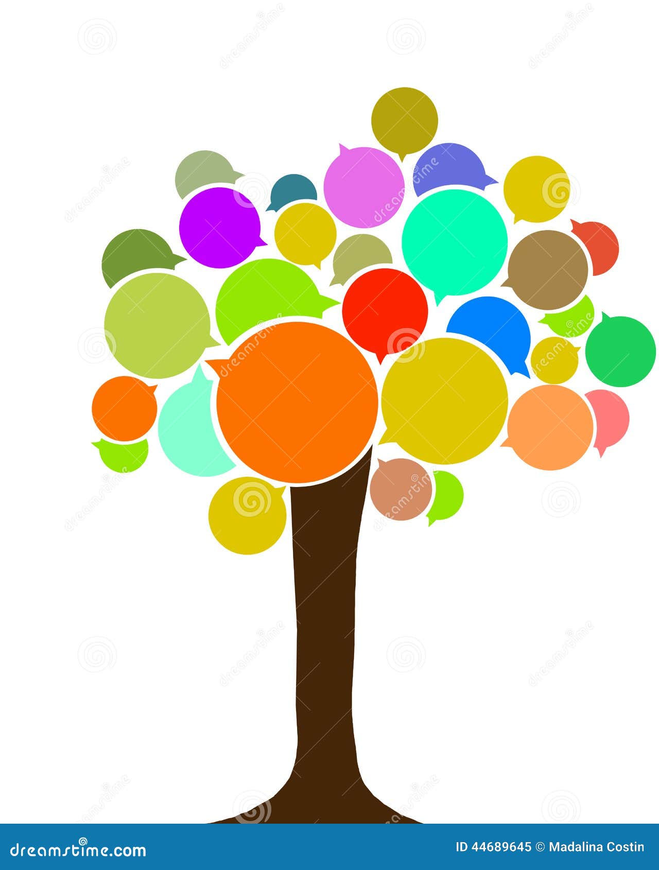 European Language Tree Royalty-Free Stock Photography | CartoonDealer ...