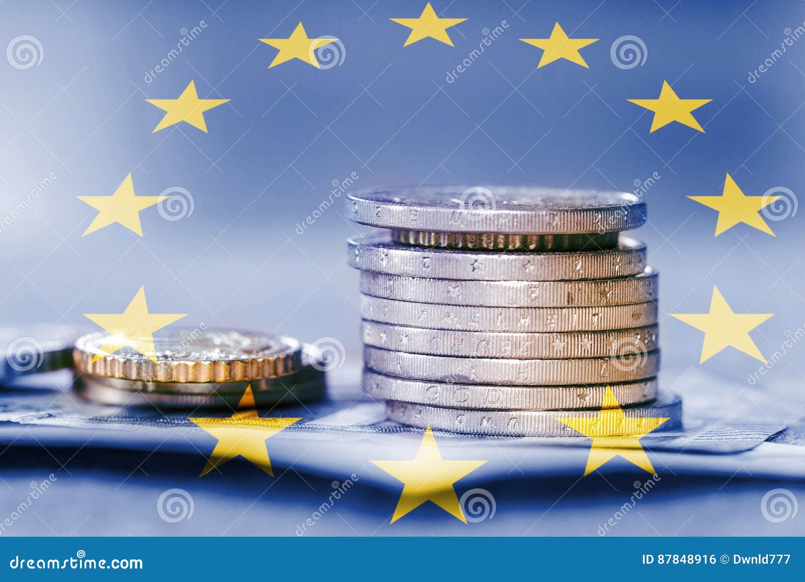 European monetary union stock photo. Image of stack, financial - 87848916