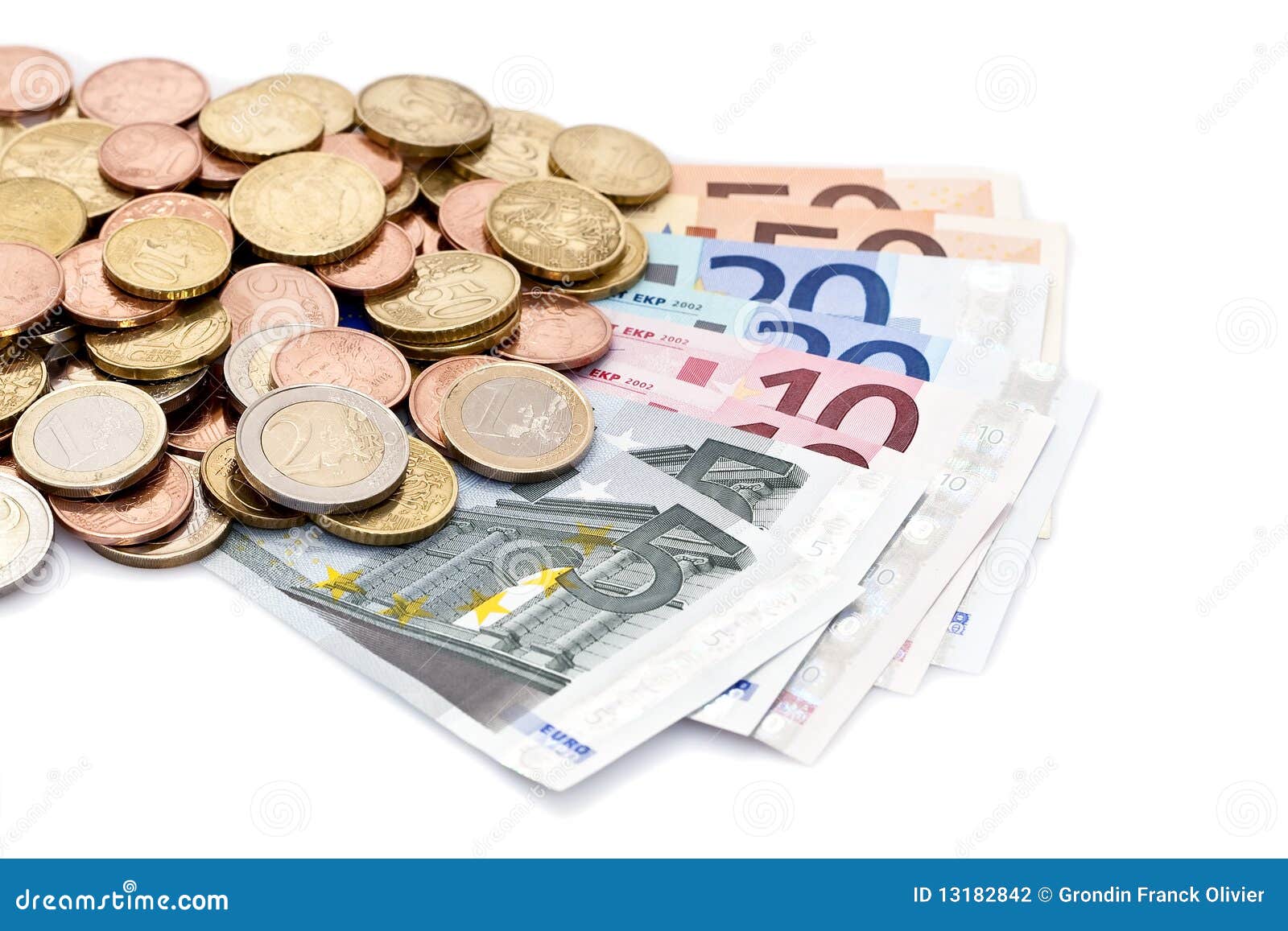 European money stock photo. Image of wealthy, change - 13182842