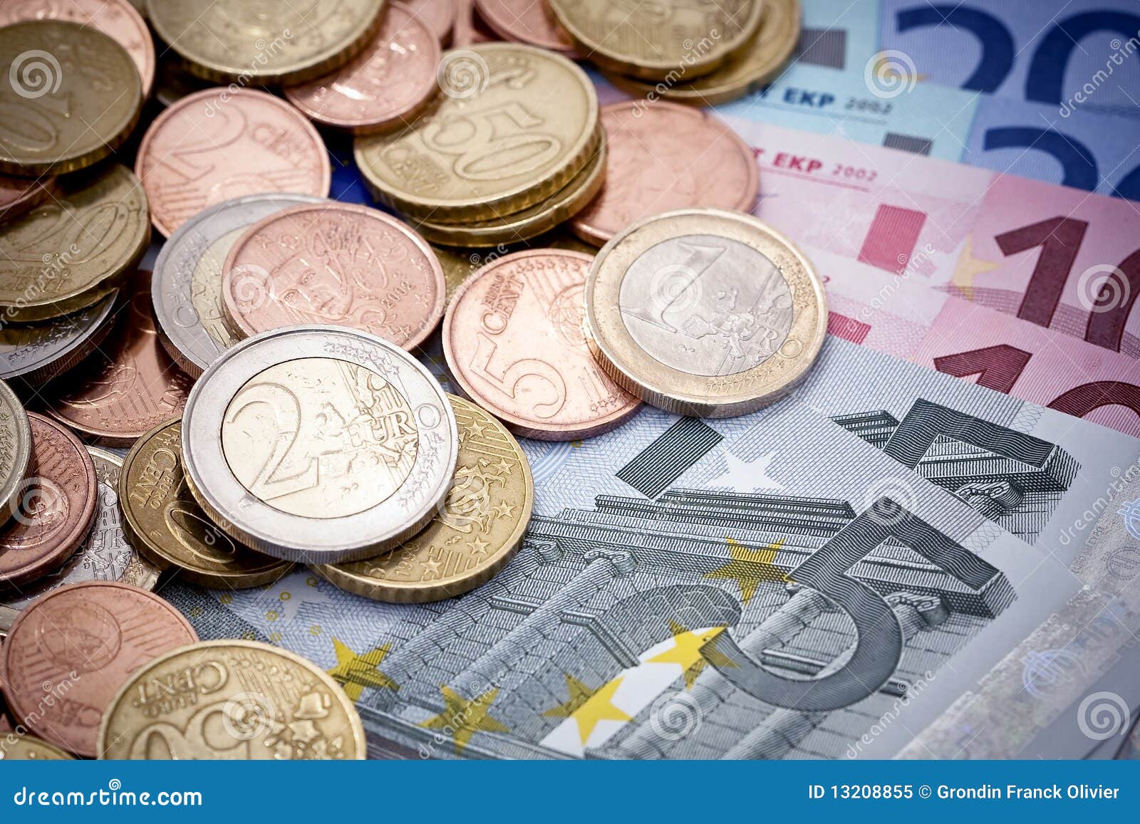 European money stock image. Image of notes, financial - 13208855